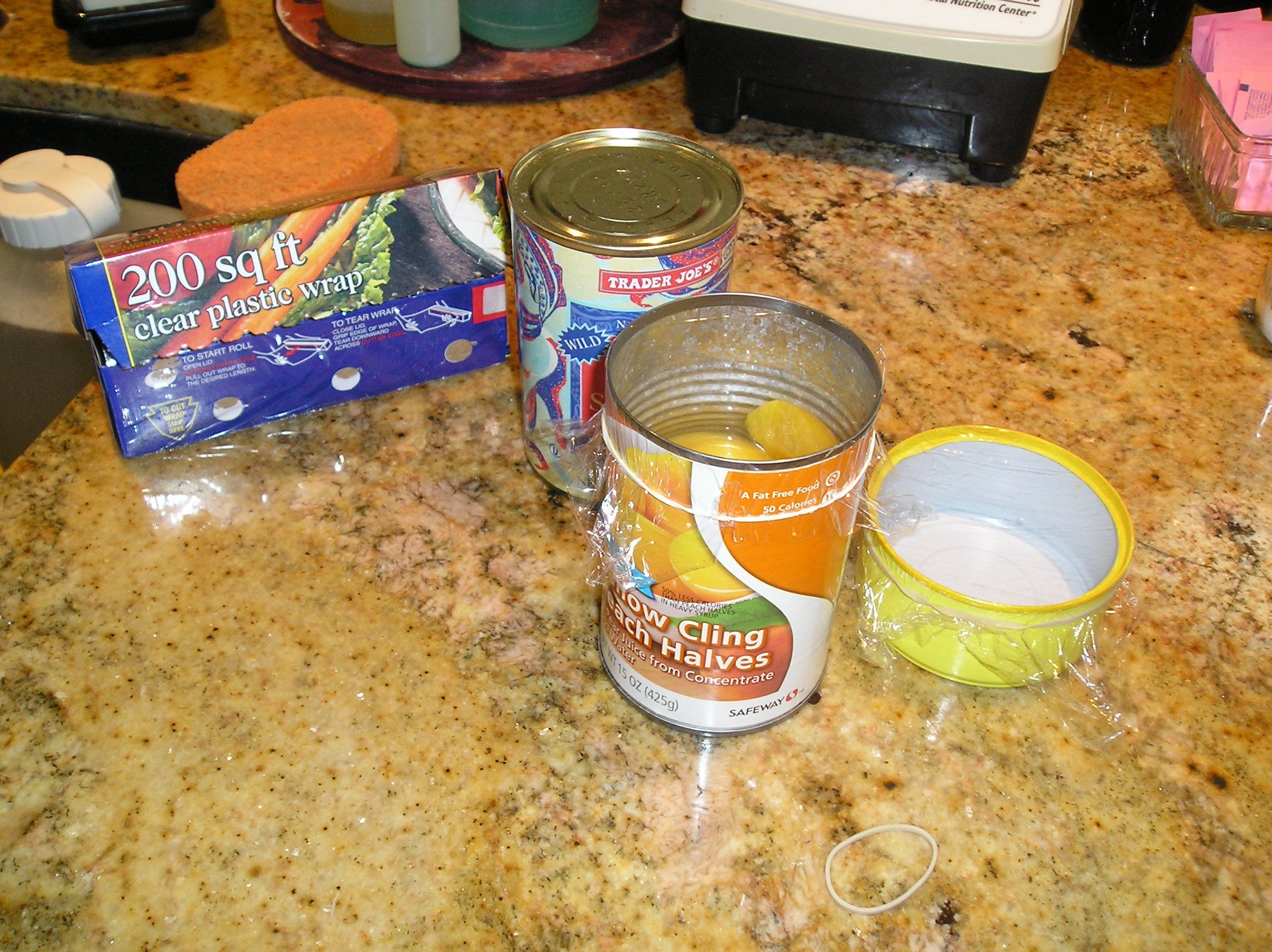 How to Mini-Size a Roll of Saran Wrap : 6 Steps (with Pictures ...