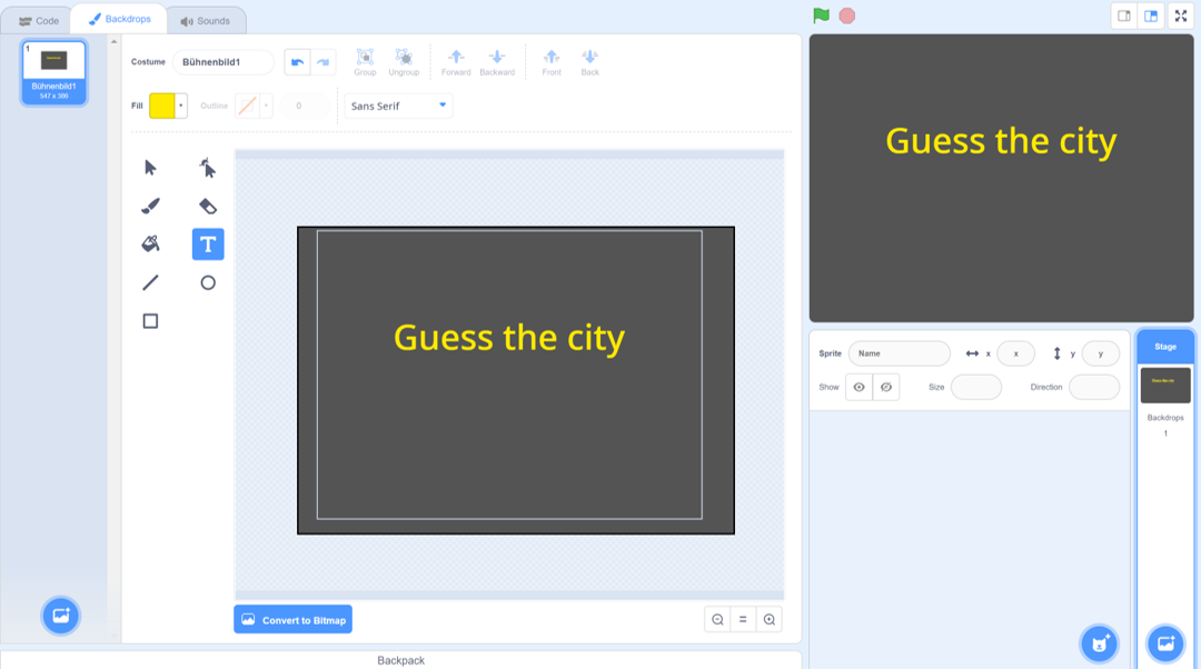 Create a City Map Guessing Game With Scratch : 13 Steps (with Pictures ...