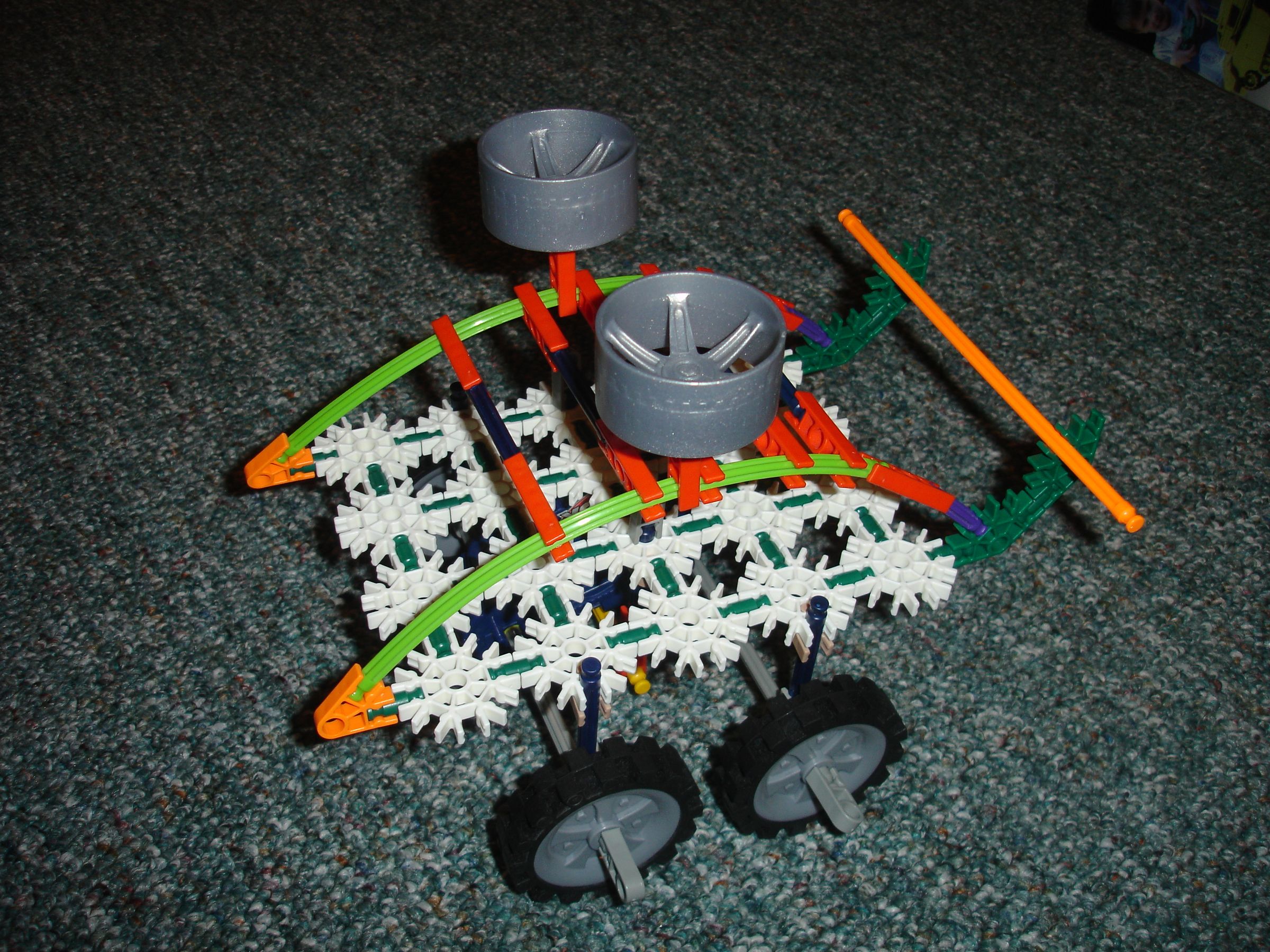 Simple K'nex Motor Car : 5 Steps - Instructables