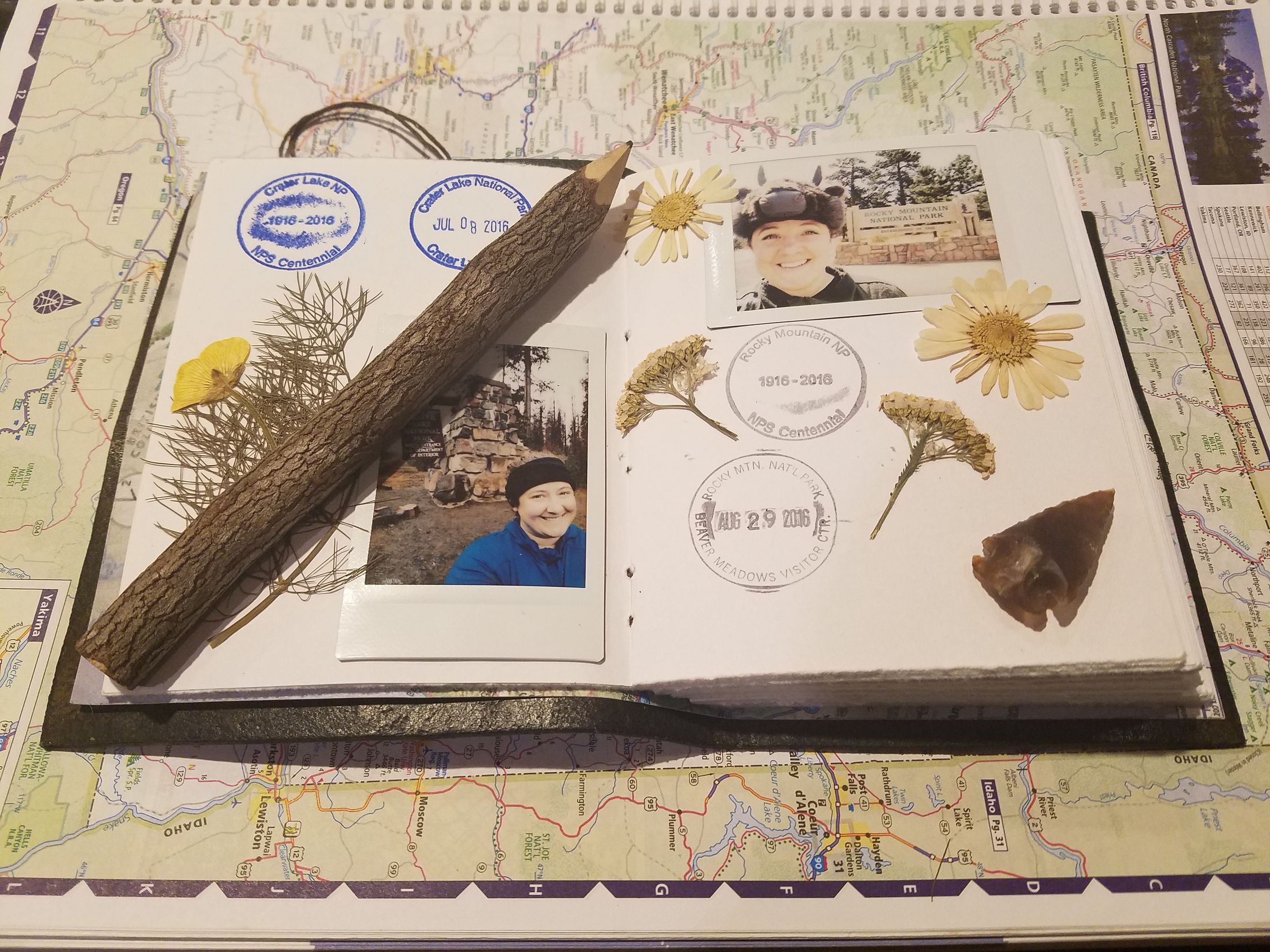 Leather National Parks Passport Stamp Journal : 12 Steps (with Pictures ...