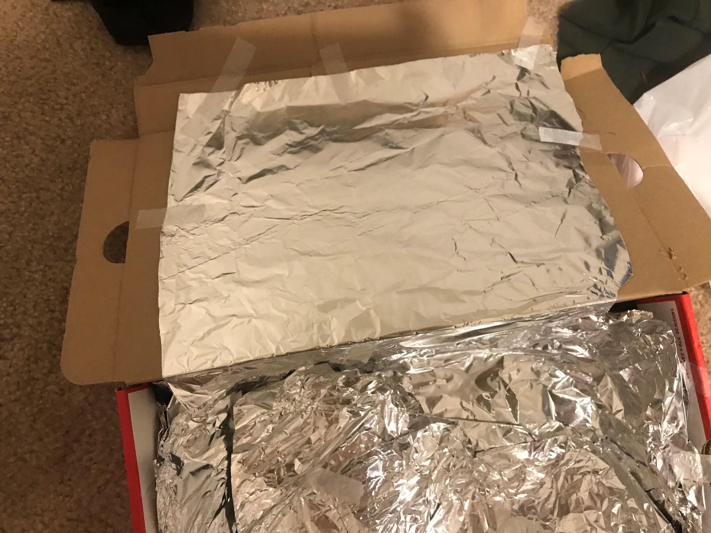 Solar Cooker Using Tinfoil and Shoebox! : 5 Steps - Instructables
