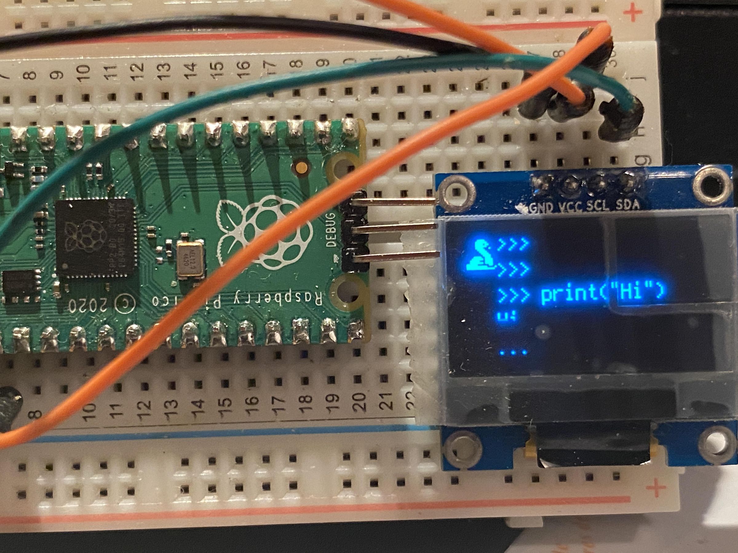 Raspberry Pi Pico With I2C Oled Display and CircuitPython - Instructables