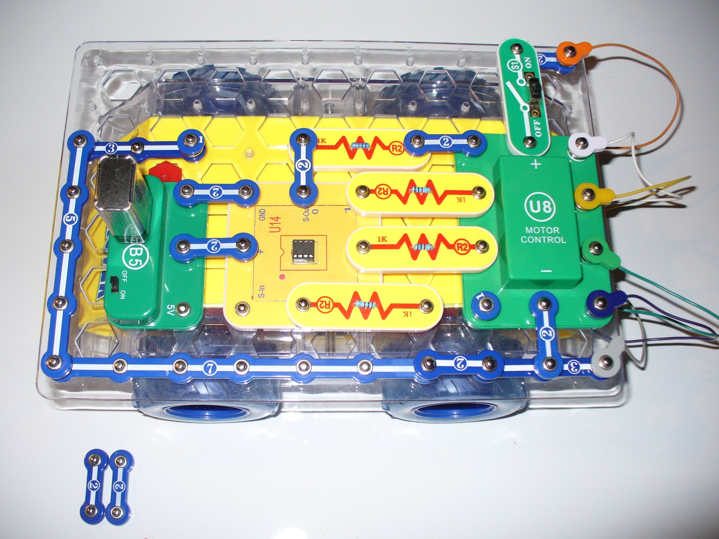 Hack the Snap Circuits Rover : 7 Steps (with Pictures) - Instructables