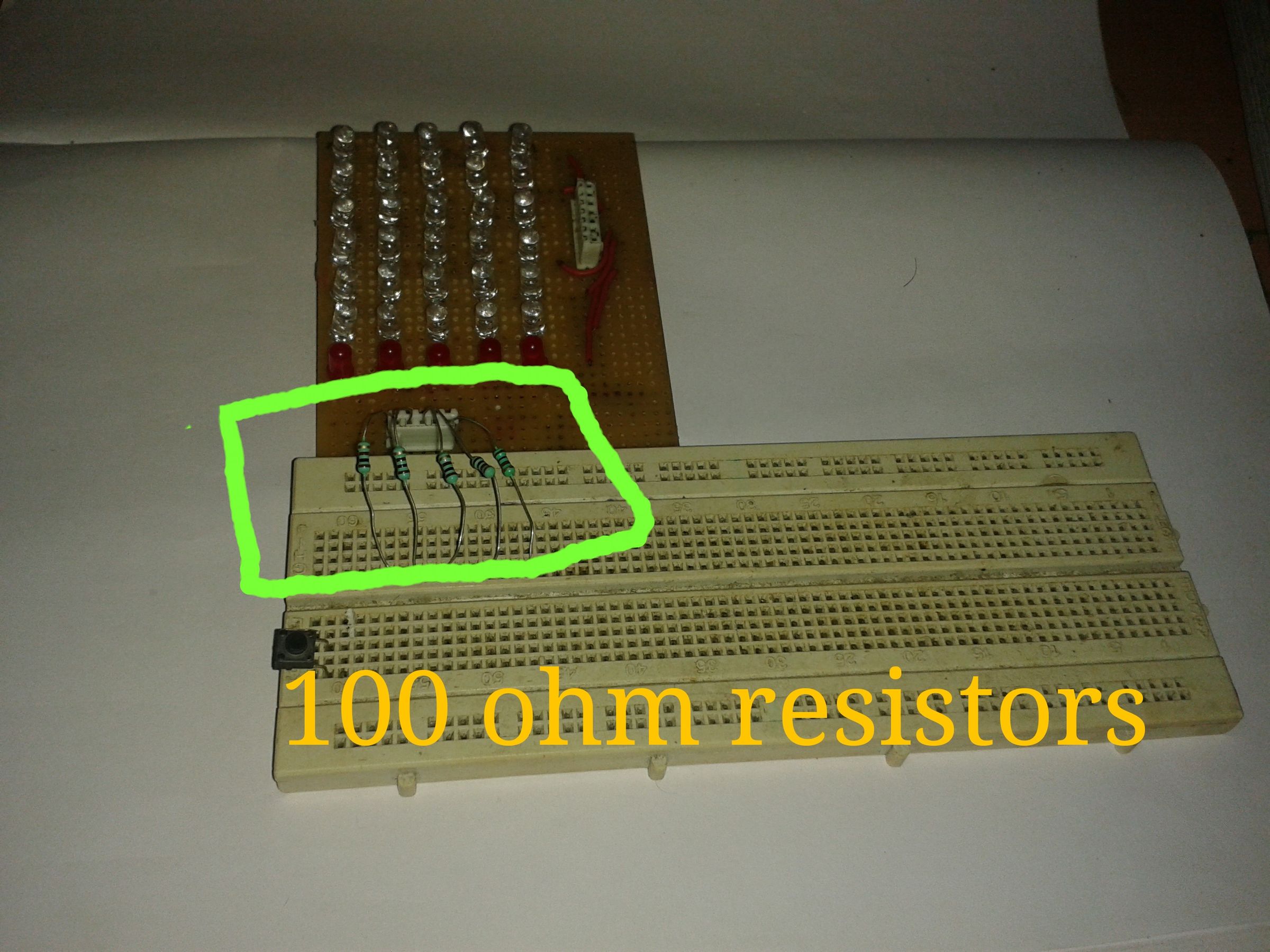 DIY 5x7 LED Matrix Board : 8 Steps - Instructables