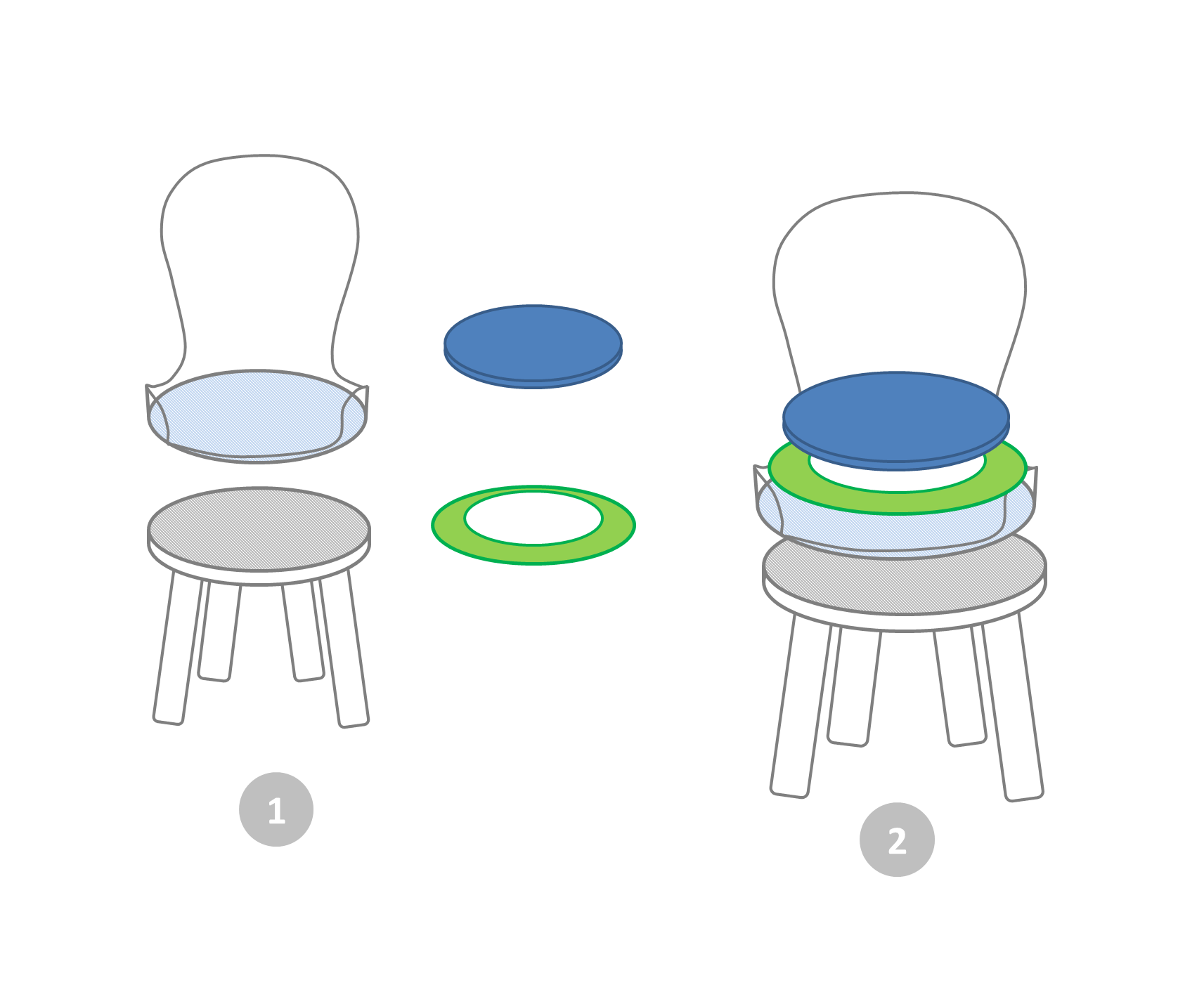 Kids' Chair Made of Recycled Materials : 6 Steps (with Pictures ...