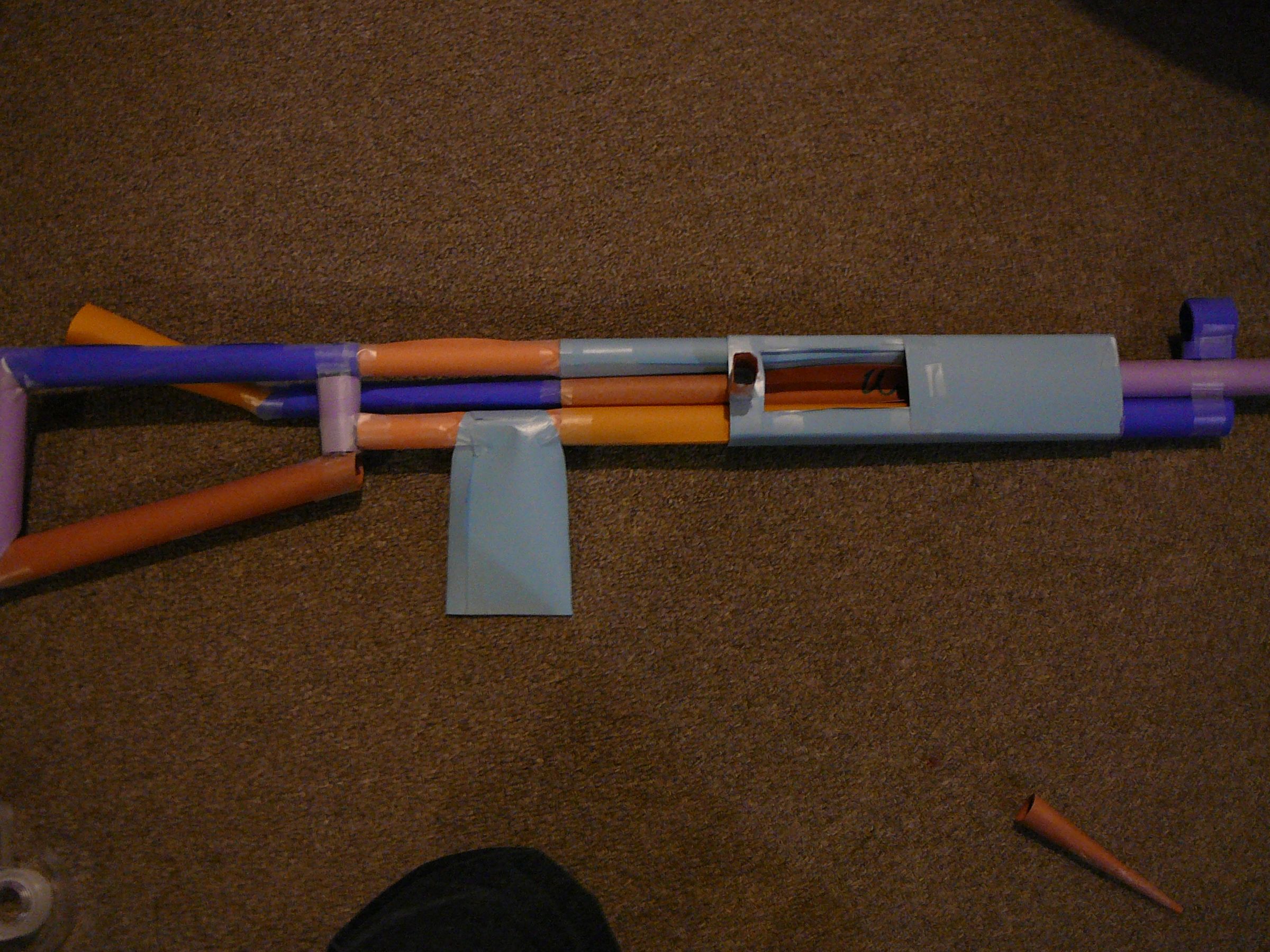 How to Make a Paper Machine Gun by Undermig : 6 Steps - Instructables