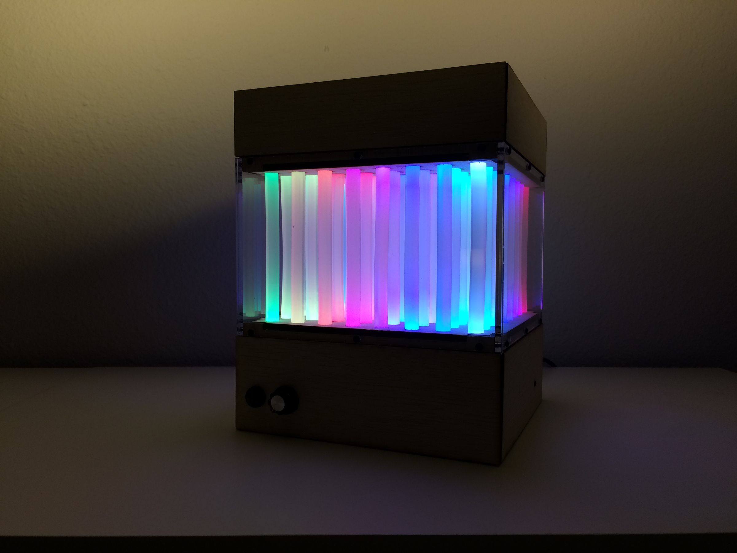 "Fiber Optic" LED Matrix : 9 Steps (with Pictures) - Instructables