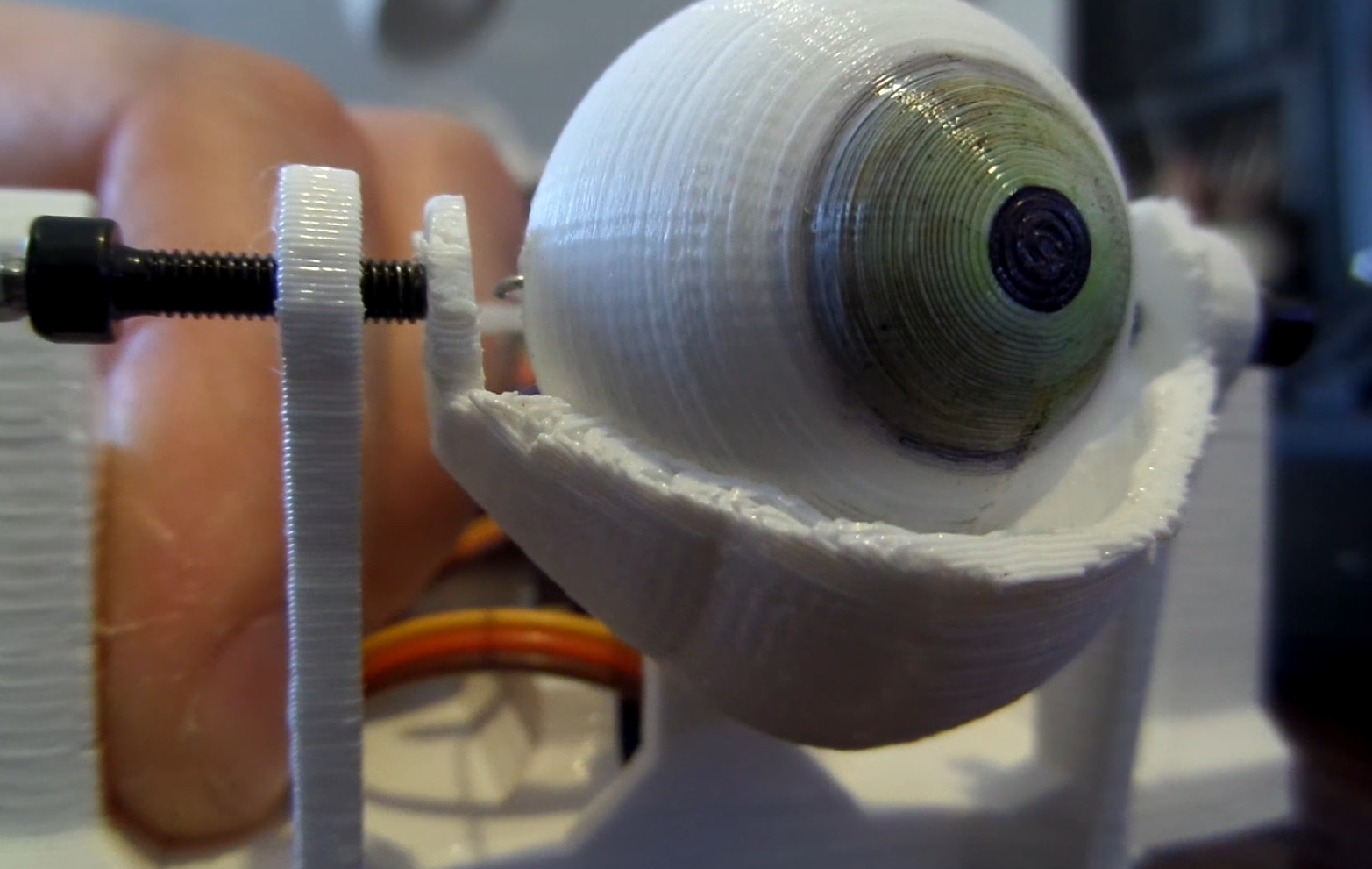 3D Printed Animatronic Eye Mechanism on the Cheap : 4 Steps (with ...
