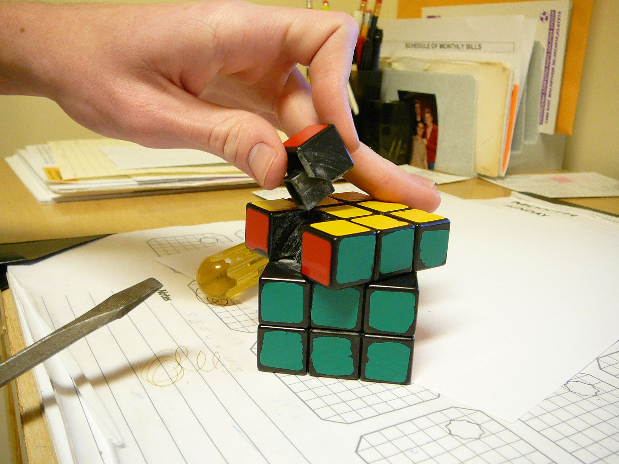 Keyboard/Sudoku Rubik's Cube...dead Computer Contest : 5 Steps (with ...