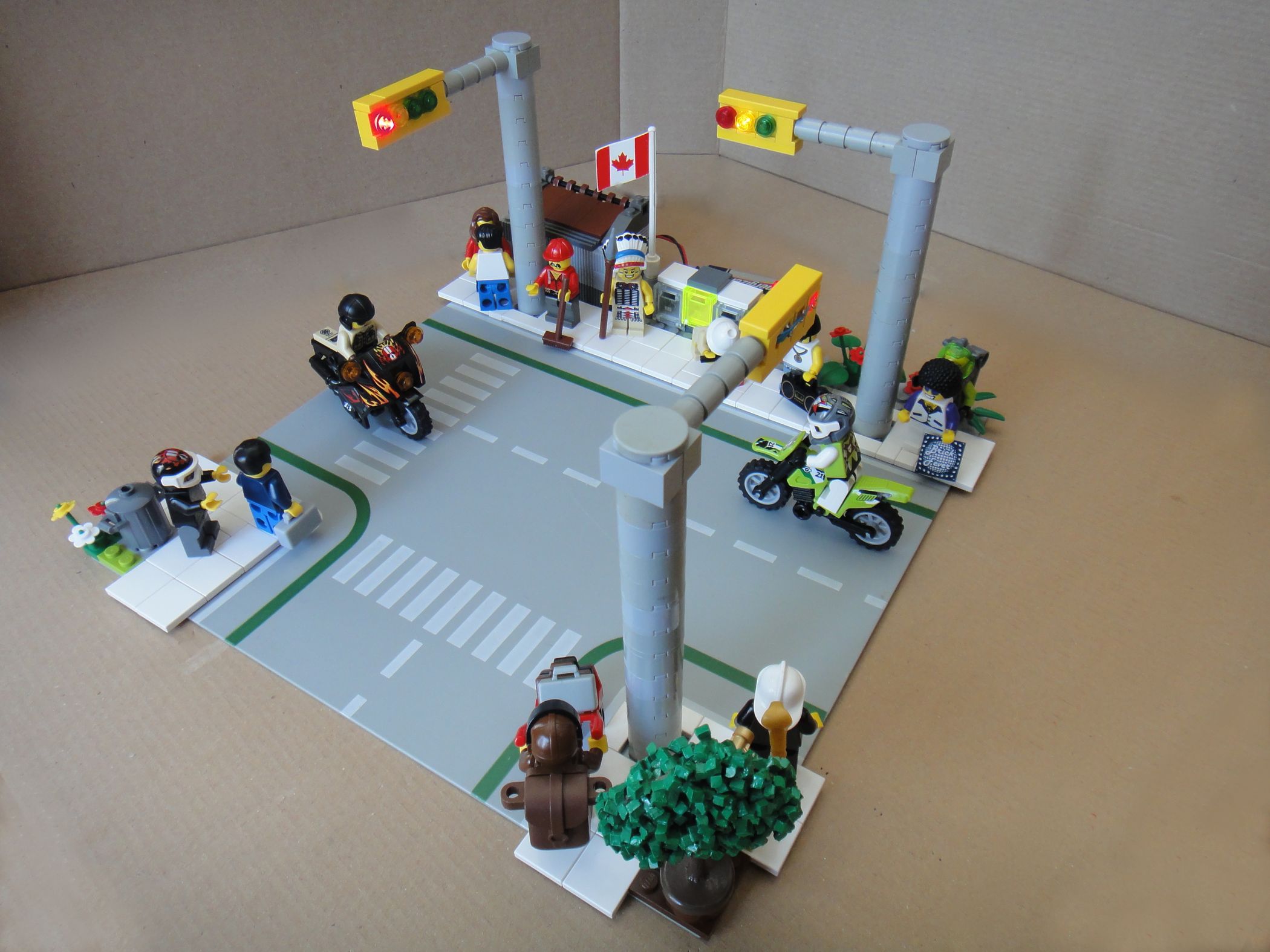 LEGO T-Intersection LED Traffic Light : 27 Steps (with Pictures ...