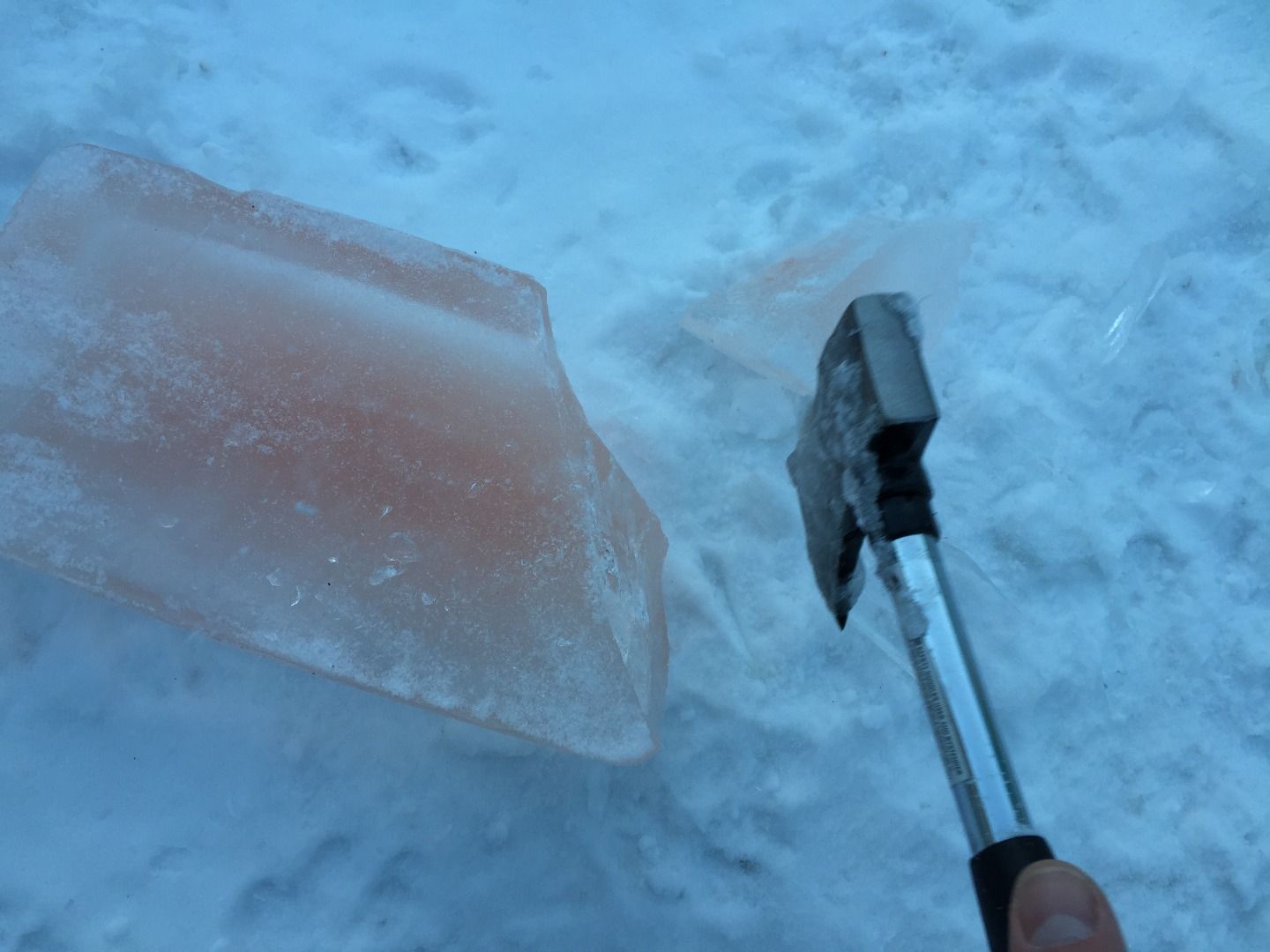 Make an Ice Block Igloo : 7 Steps (with Pictures) - Instructables