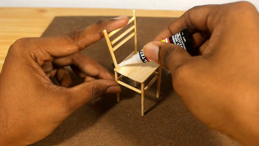 How to Make a Miniature Wooden Chair for Dollhouse : 11 Steps (with ...