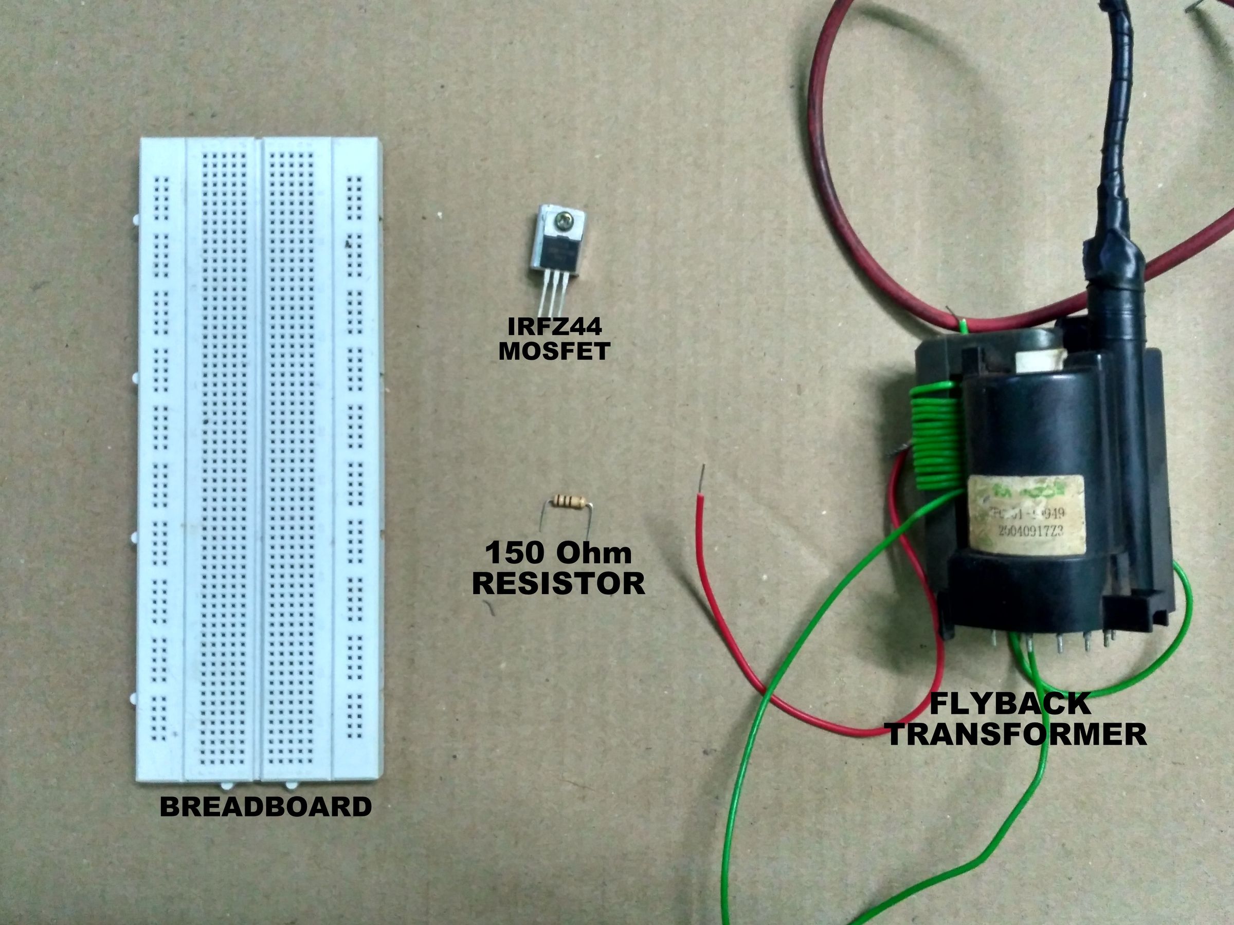 How to Make Simple Flyback Driver : 4 Steps (with Pictures) - Instructables