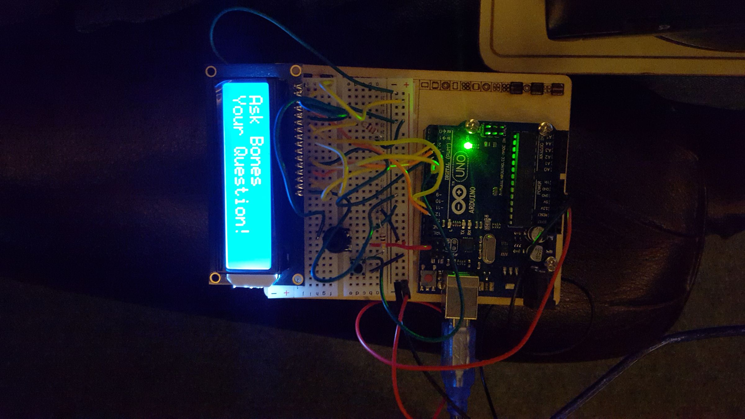 Bones - the Arduino Fortune Teller : 4 Steps (with Pictures) - Instructables