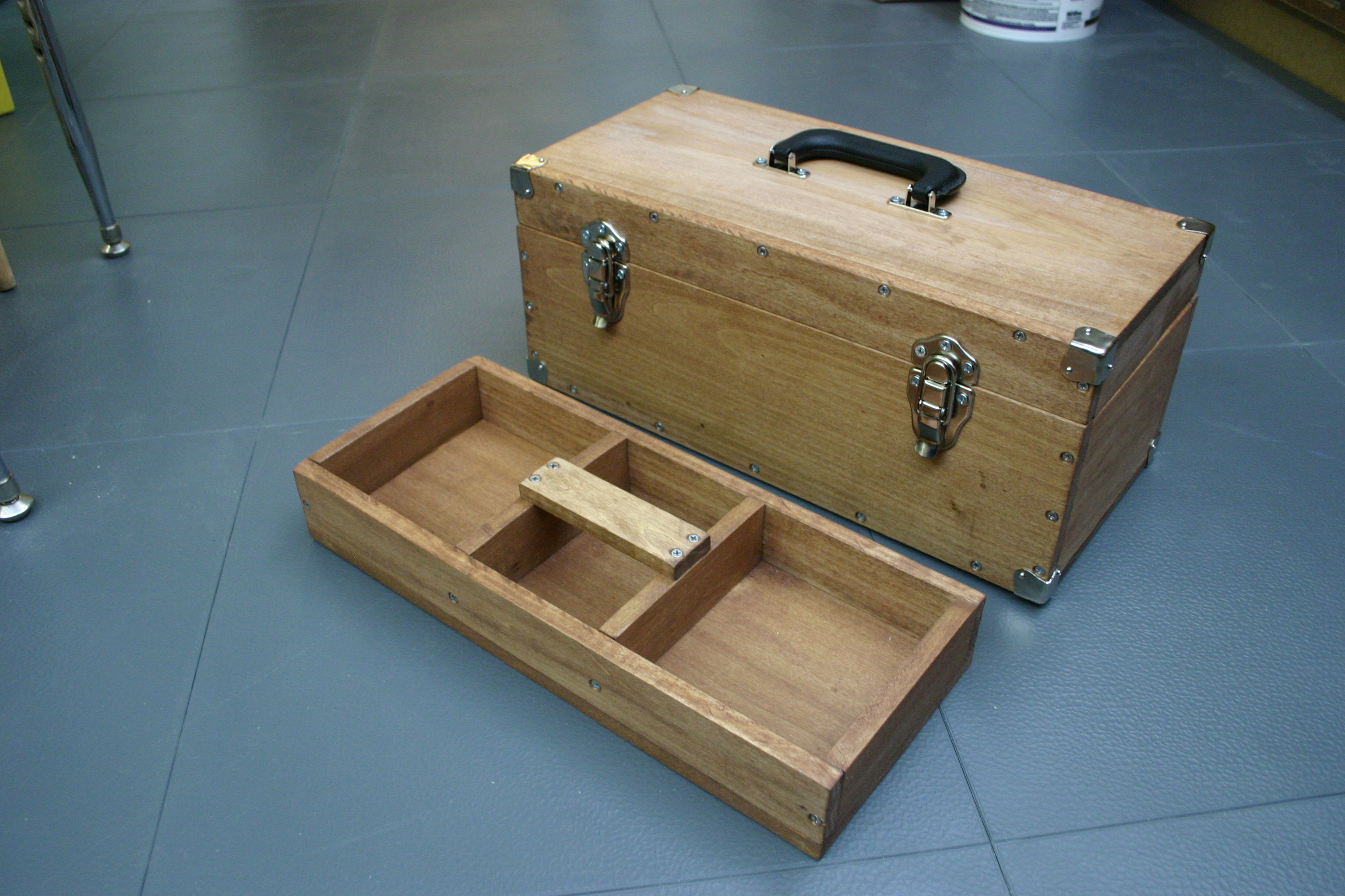Functional and Sturdy Wooden Toolbox : 17 Steps (with Pictures ...
