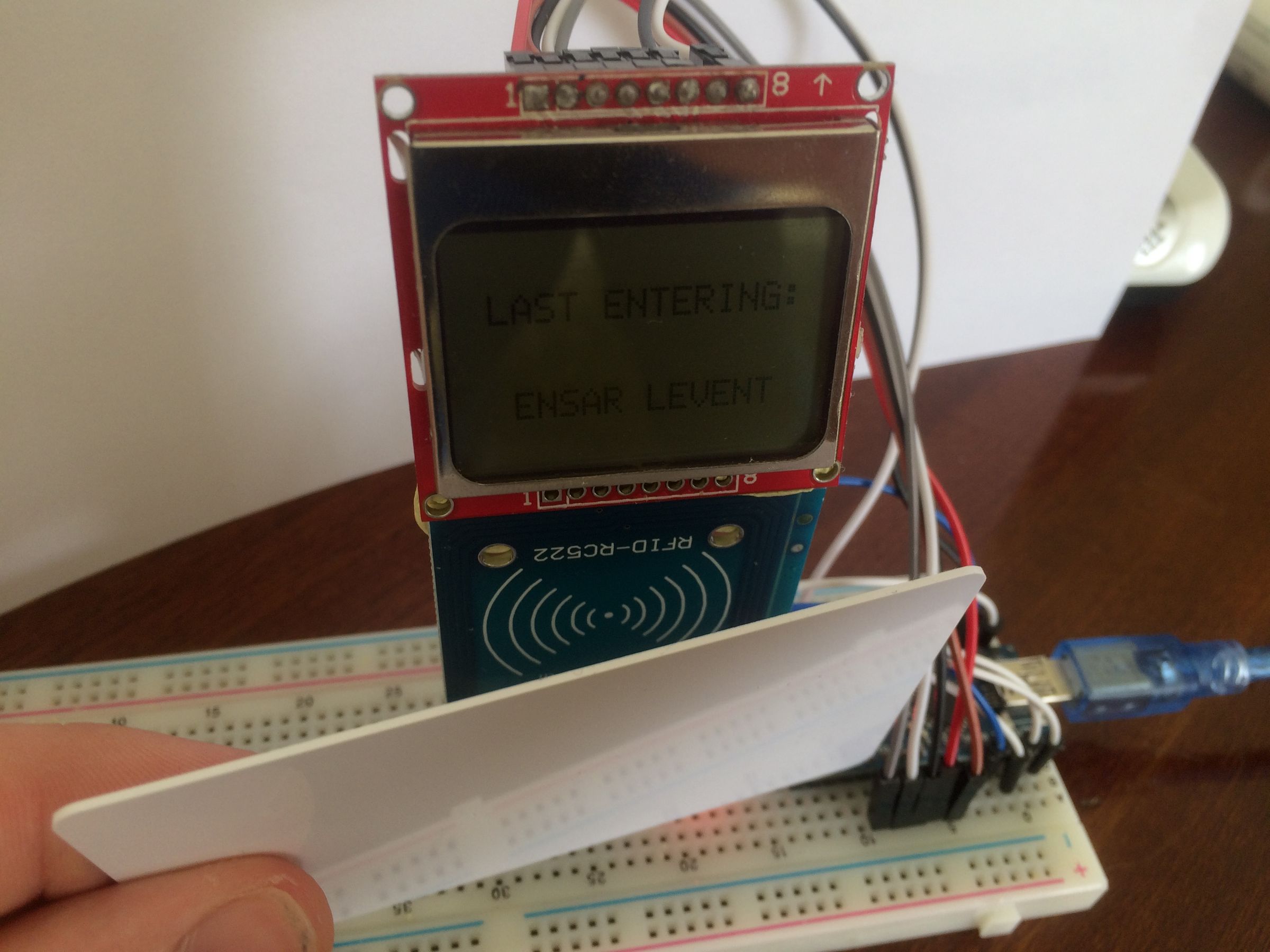Arduino RFID and 5110 Screen/ID Card Reader(Rc522) : 3 Steps (with Pictures) - Instructables