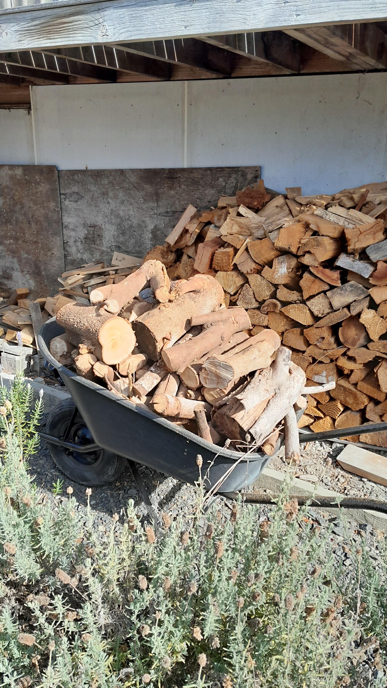 DIY Pallet and Chainsaw Mulching Rack - for Easy Vegetation Shredding ...