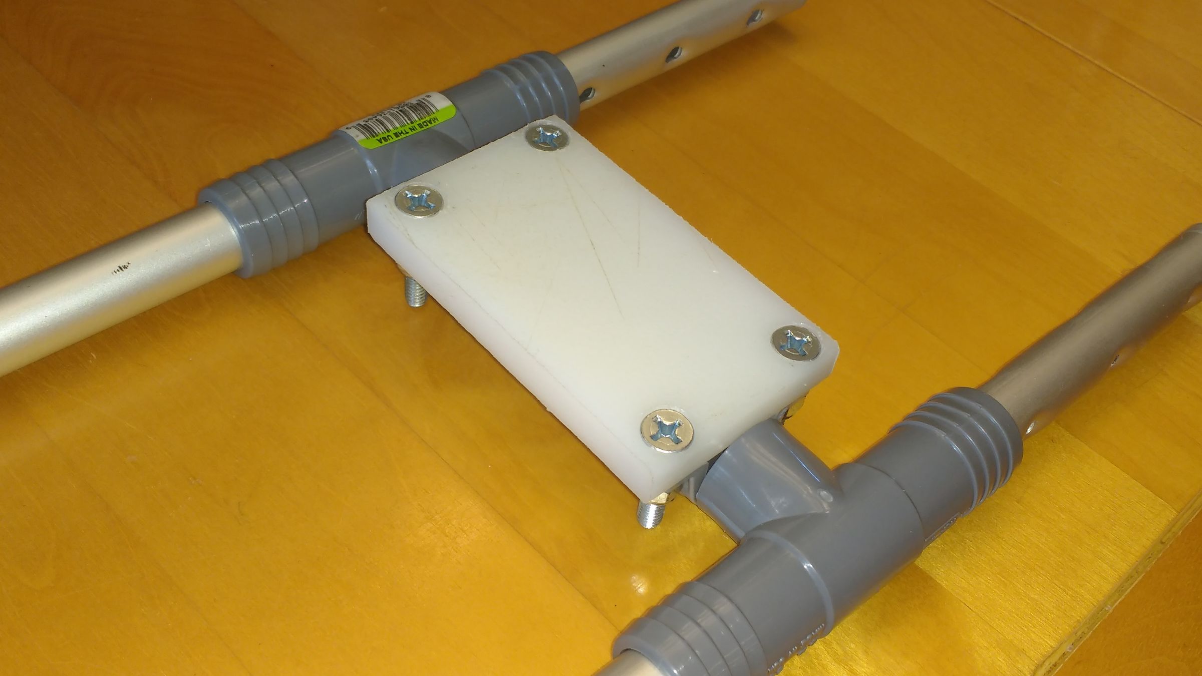 Fishing Rod Wrapping Jig Made From Crutches & HDPE Cutting Board : 8 ...