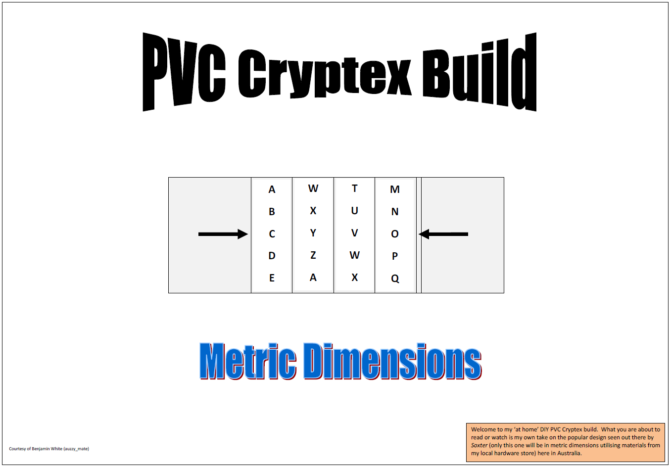 DIY PVC Cryptex (Metric) : 8 Steps (with Pictures) - Instructables