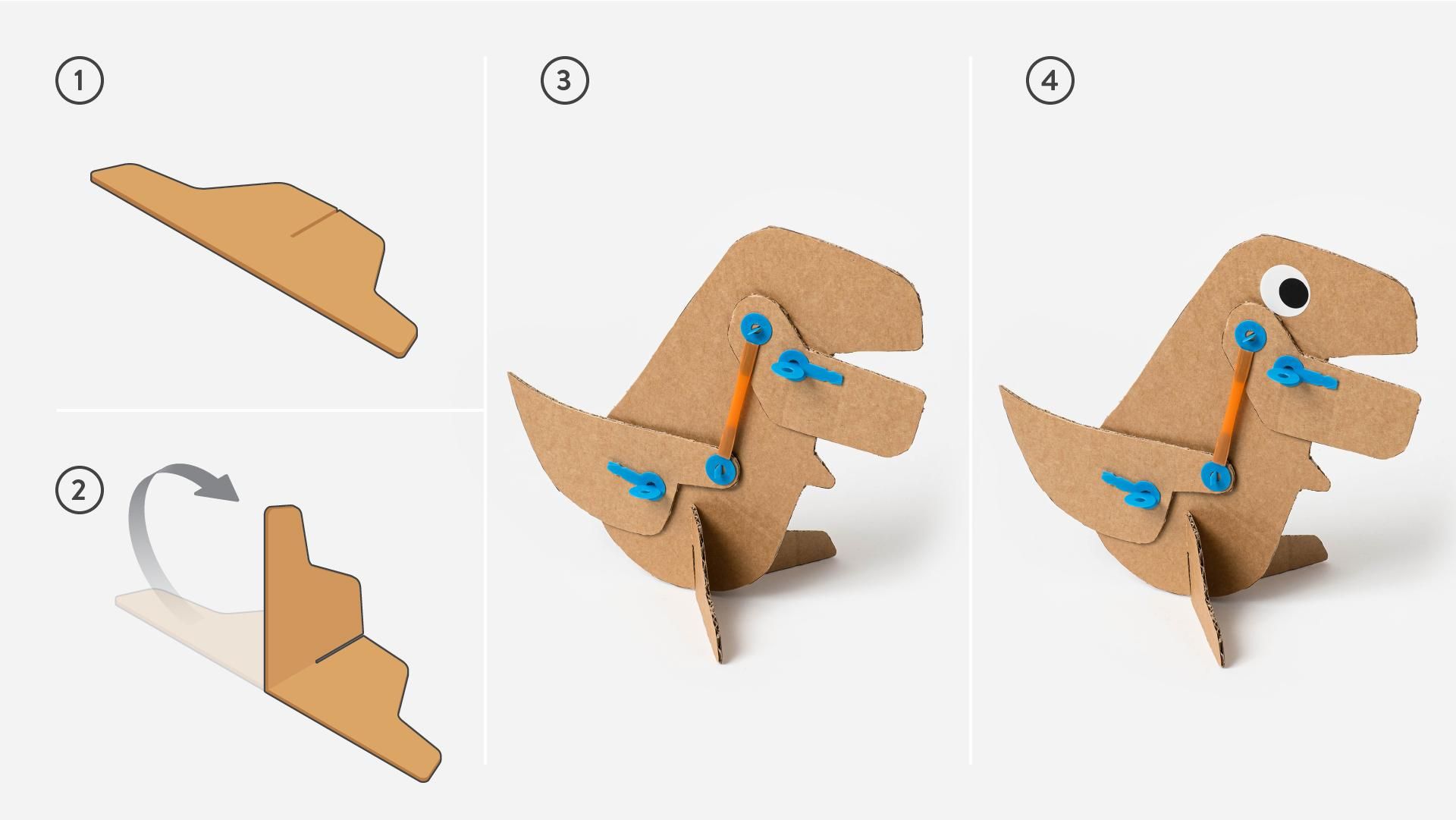 Animate a Roaring Tiny Rex Puppet : 12 Steps (with Pictures ...