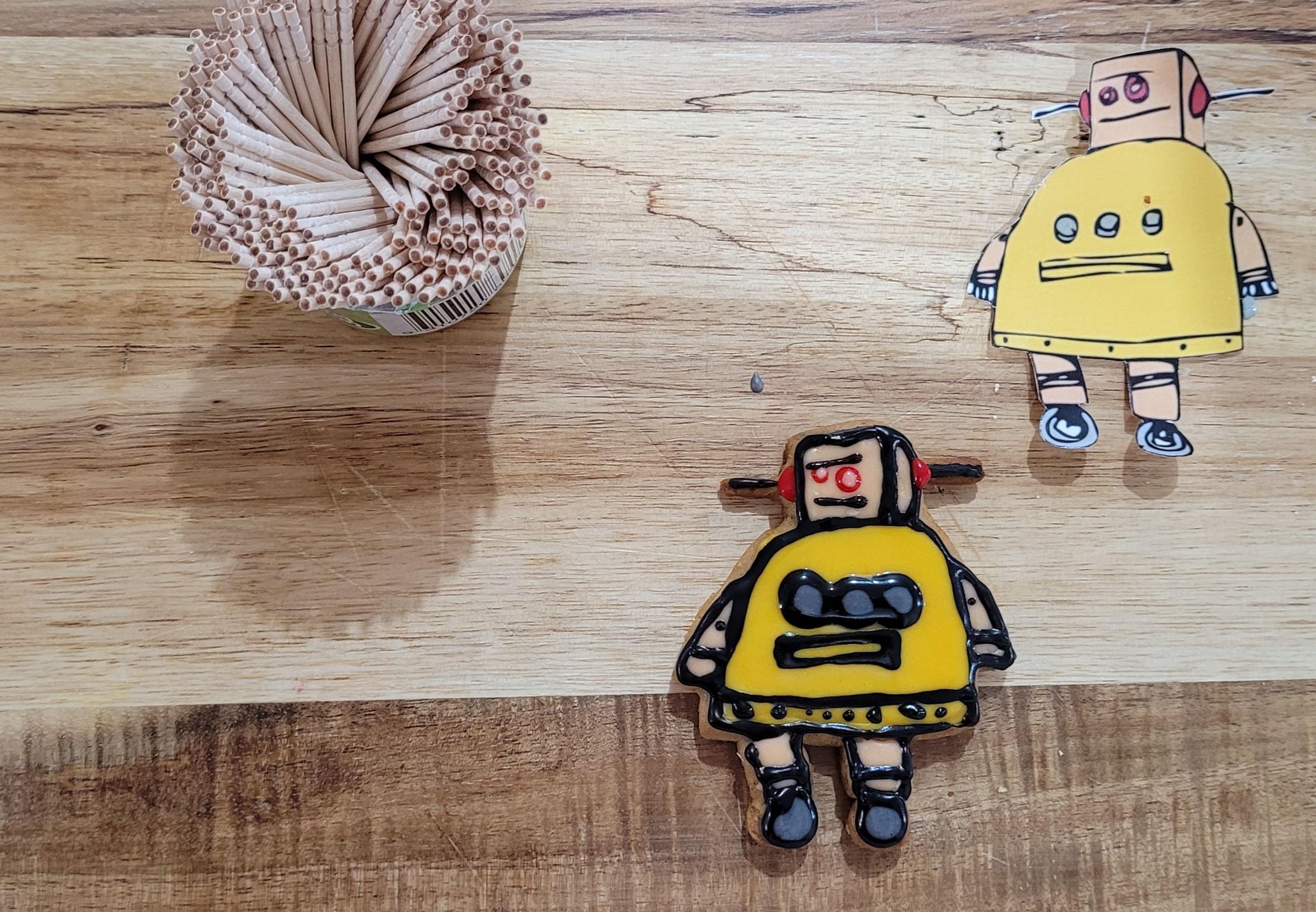 Gingerbread Icecream Sandwiches - Robot Style! : 26 Steps (with ...