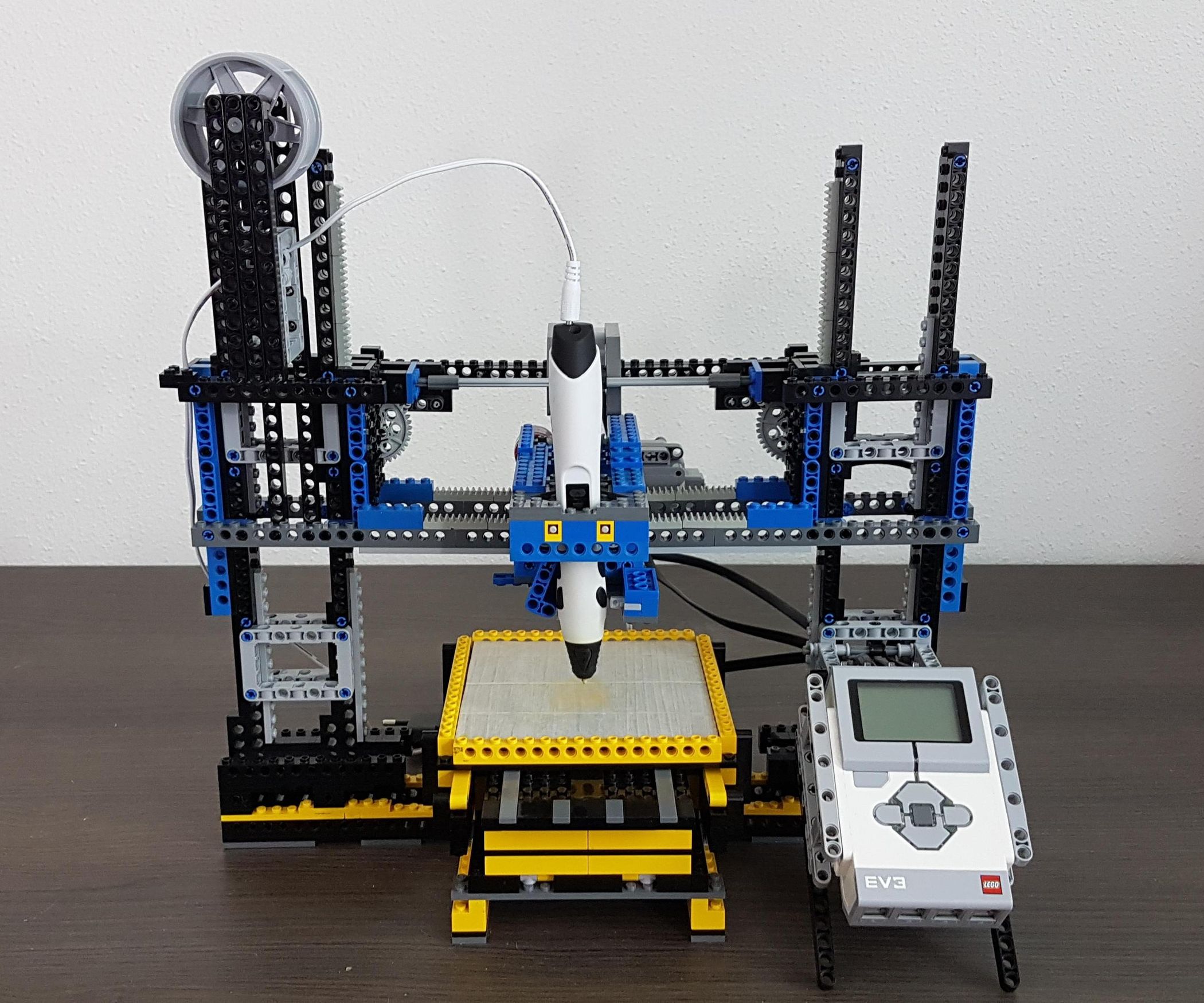 LEGO 3D Printer Using 3D Models : 6 Steps - Instructables