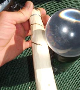 Make and Play a Berimbau (Brazilian Music Bow Instrument) on a Campsite ...