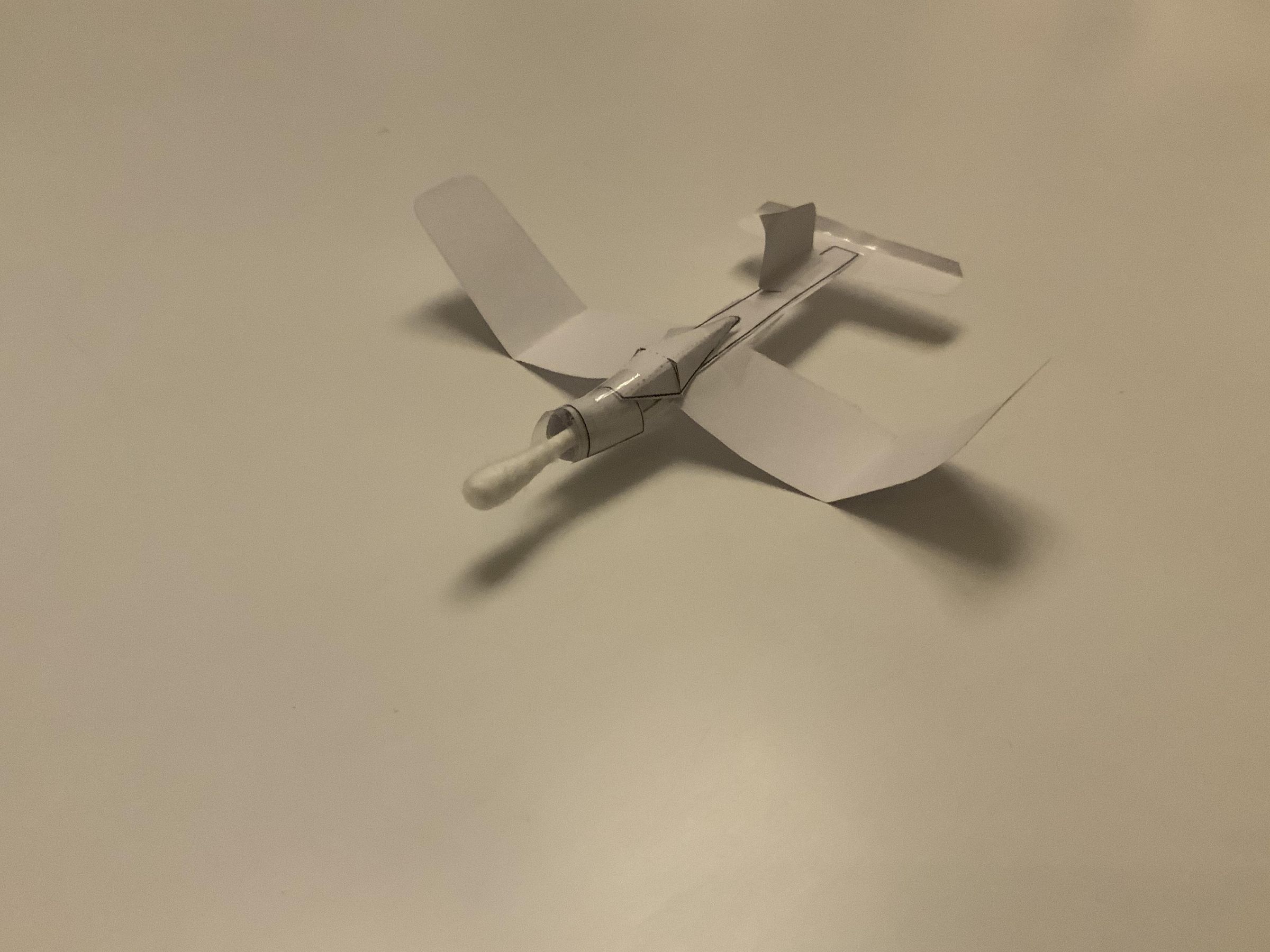Cotton Swab Card Stock Micro Gliders : 9 Steps (with Pictures ...