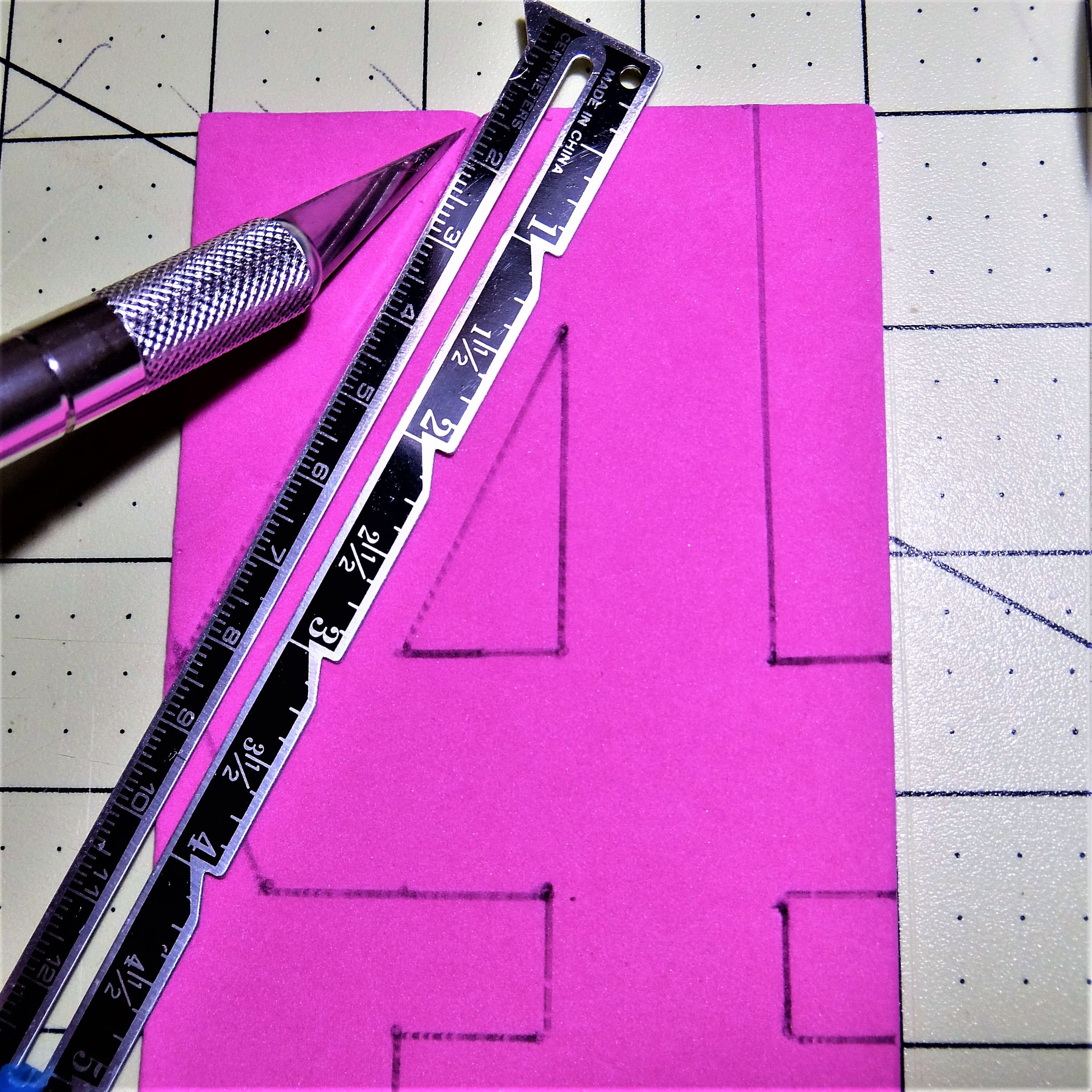 Draw and Cut Out Jersey Numbers 0 to 9 : 14 Steps (with Pictures ...