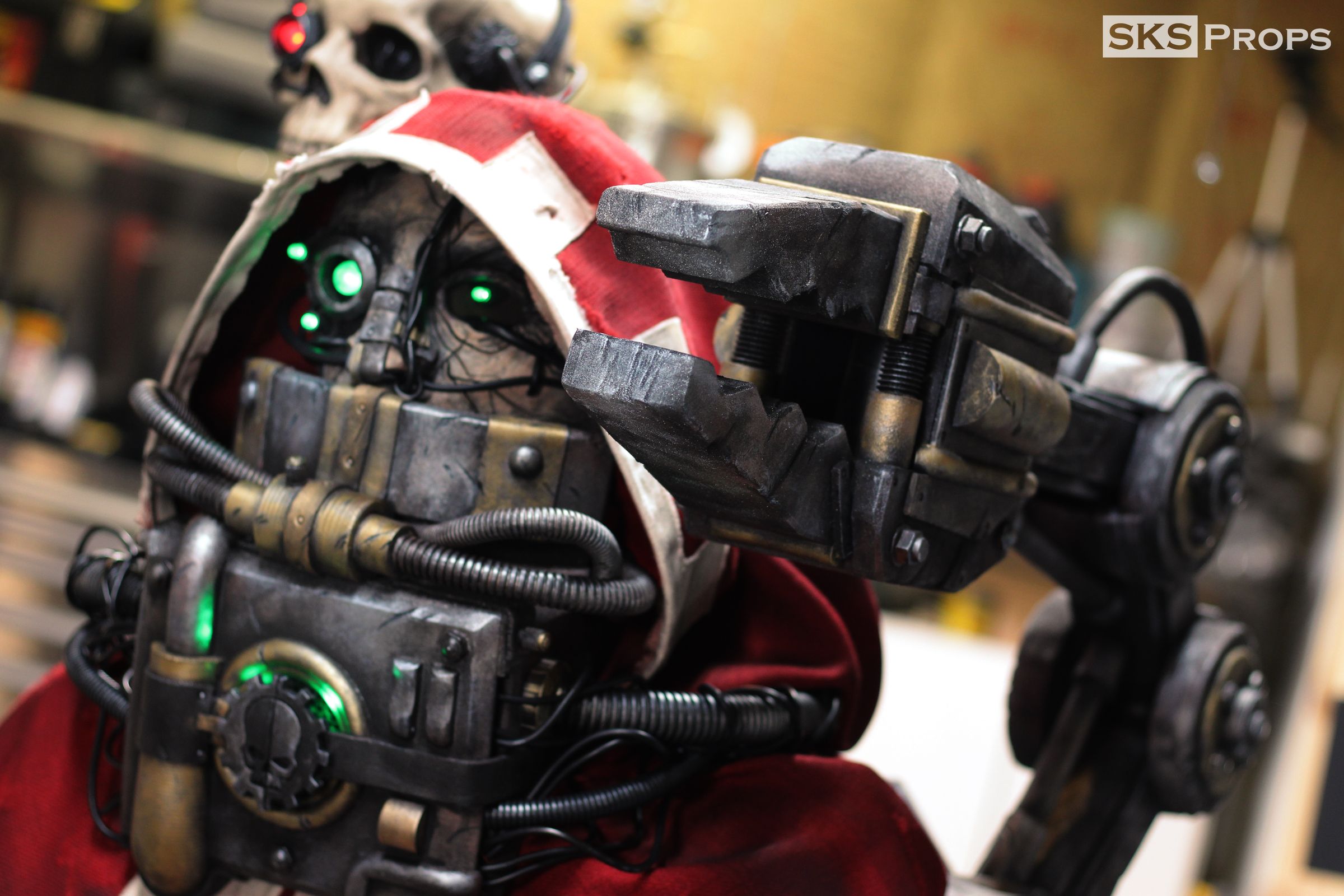 Warhammer 40K Tech Priest Cosplay - SKS Props : 35 Steps (with Pictures ...
