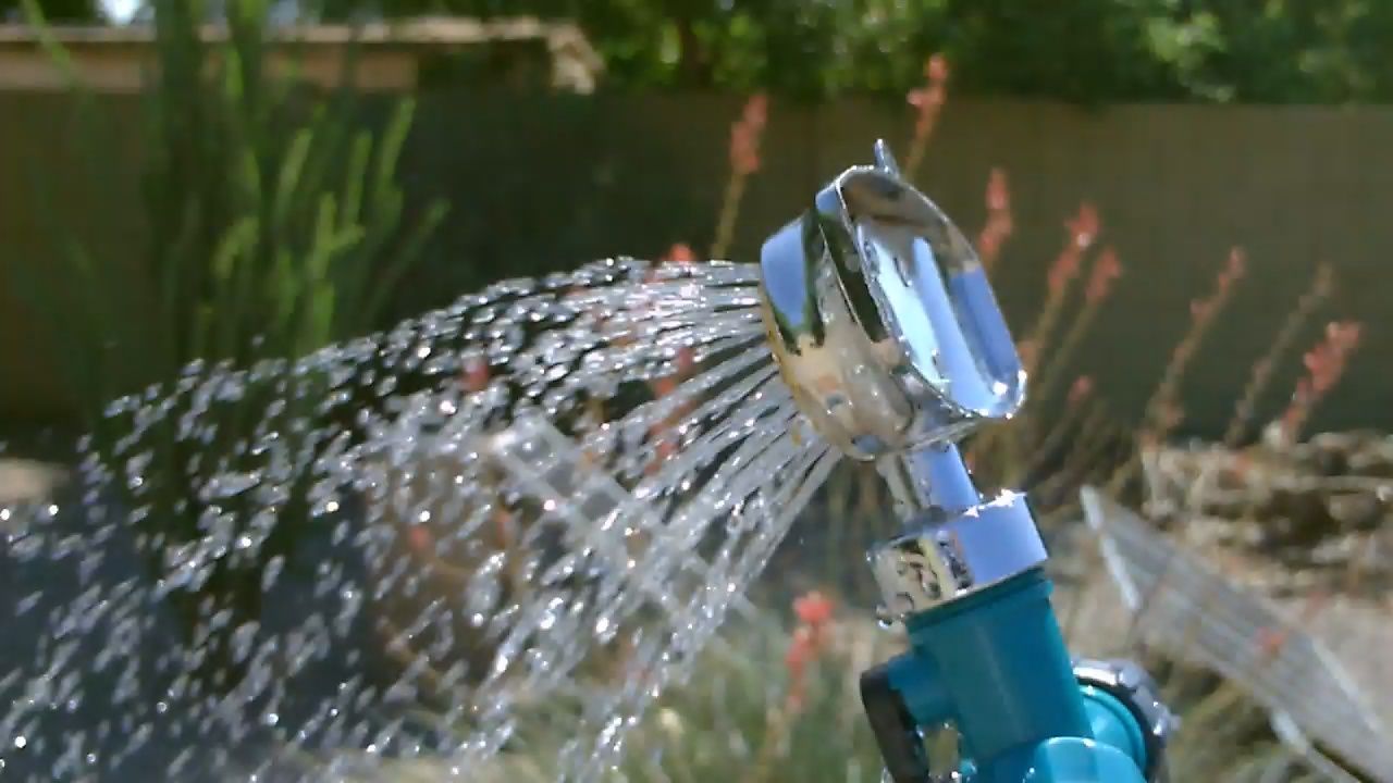 Solar Hot Water Shower - DIY Solar Shower - (using Black Poly Water ...