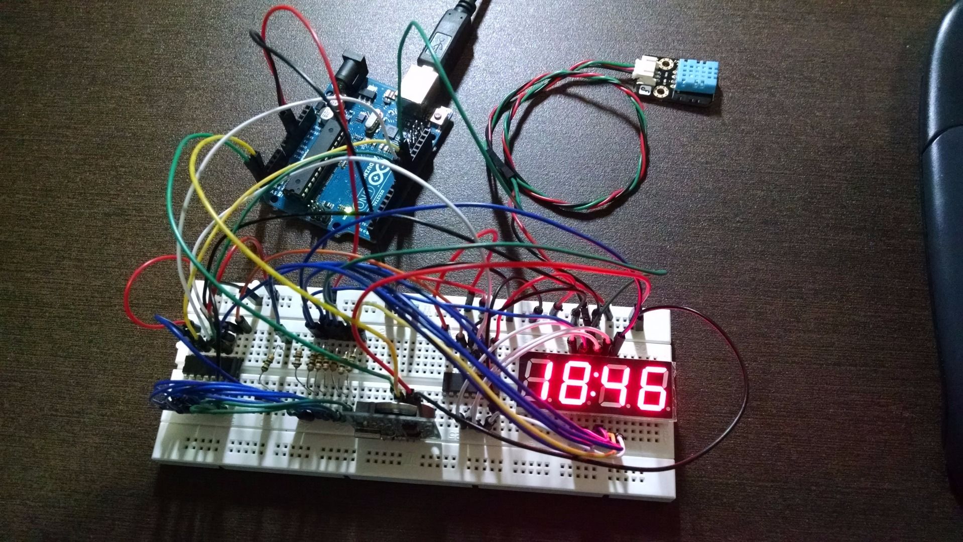 Digital Clock With Arduino, RTC and Shift Register 74HC595 : 3 Steps ...