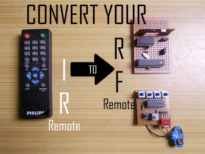 Convert Your IR Remote to RF Remote : 9 Steps (with Pictures ...