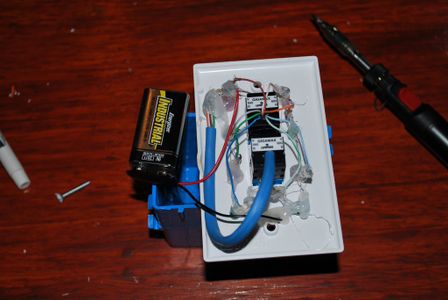 DIY Ethernet RJ-45 UTP Cable Tester UltraCheap (Wall Mountable) : 7 ...