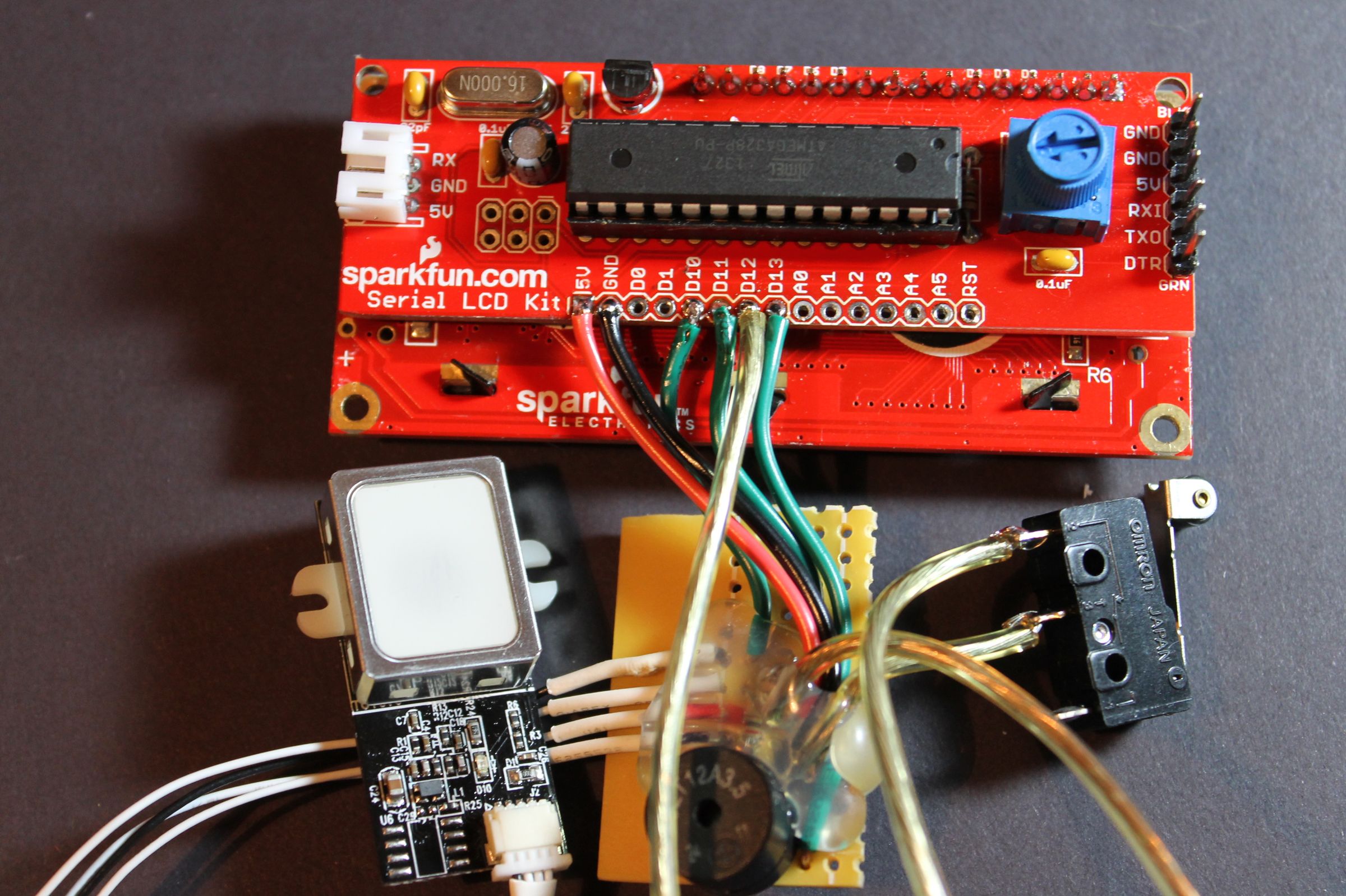 DIY Fingerprint Scanning Garage Door Opener : 12 Steps (with Pictures ...