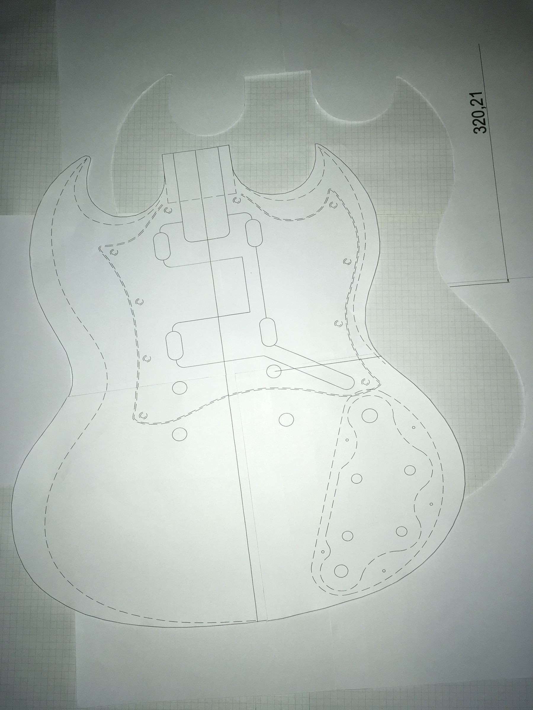 Gibson SG Style Guitar Build - My First Guitar Project : 12 Steps ...