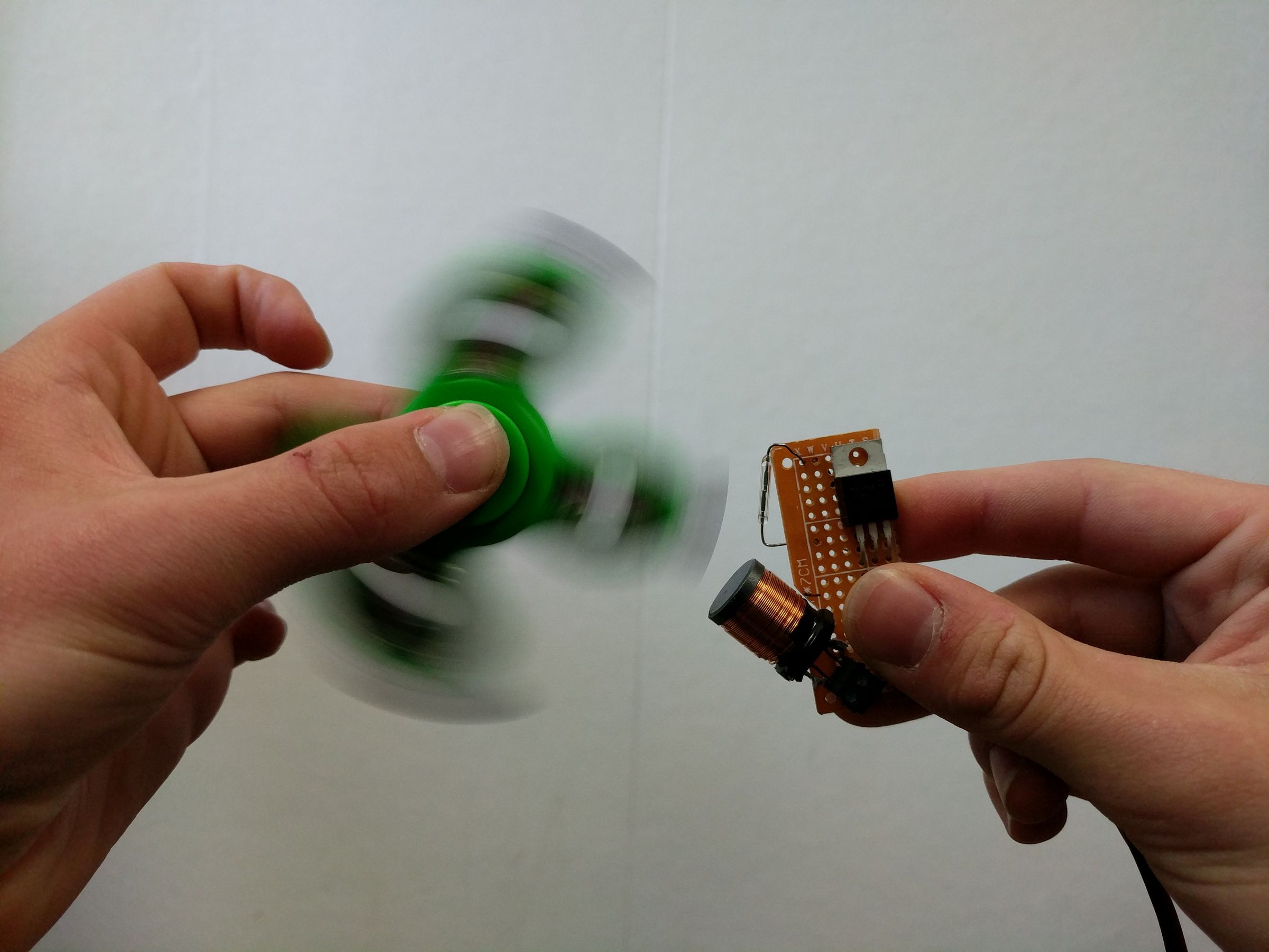 Electromagnetic Fidget Spinner Accelerator : 10 Steps (with Pictures) - Instructables