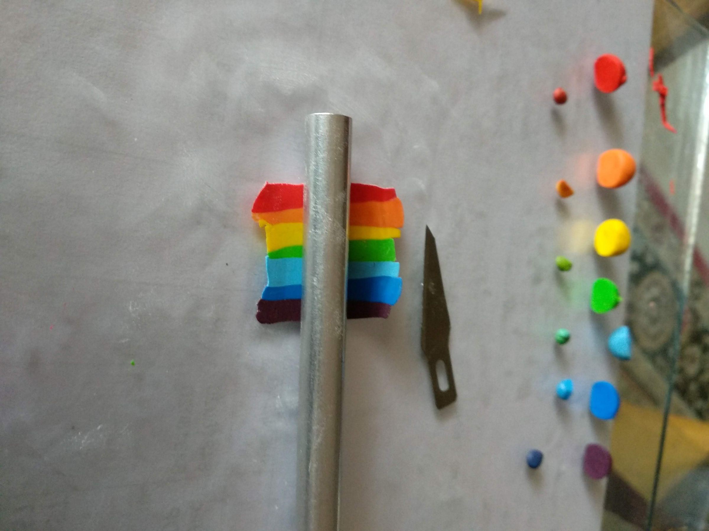 Polymer Clay Rainbow Gradient! : 4 Steps (with Pictures) - Instructables
