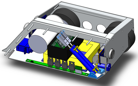 Autonomous Sumo Combat Robot With Pneumatic Flipper - How To : 12 Steps ...