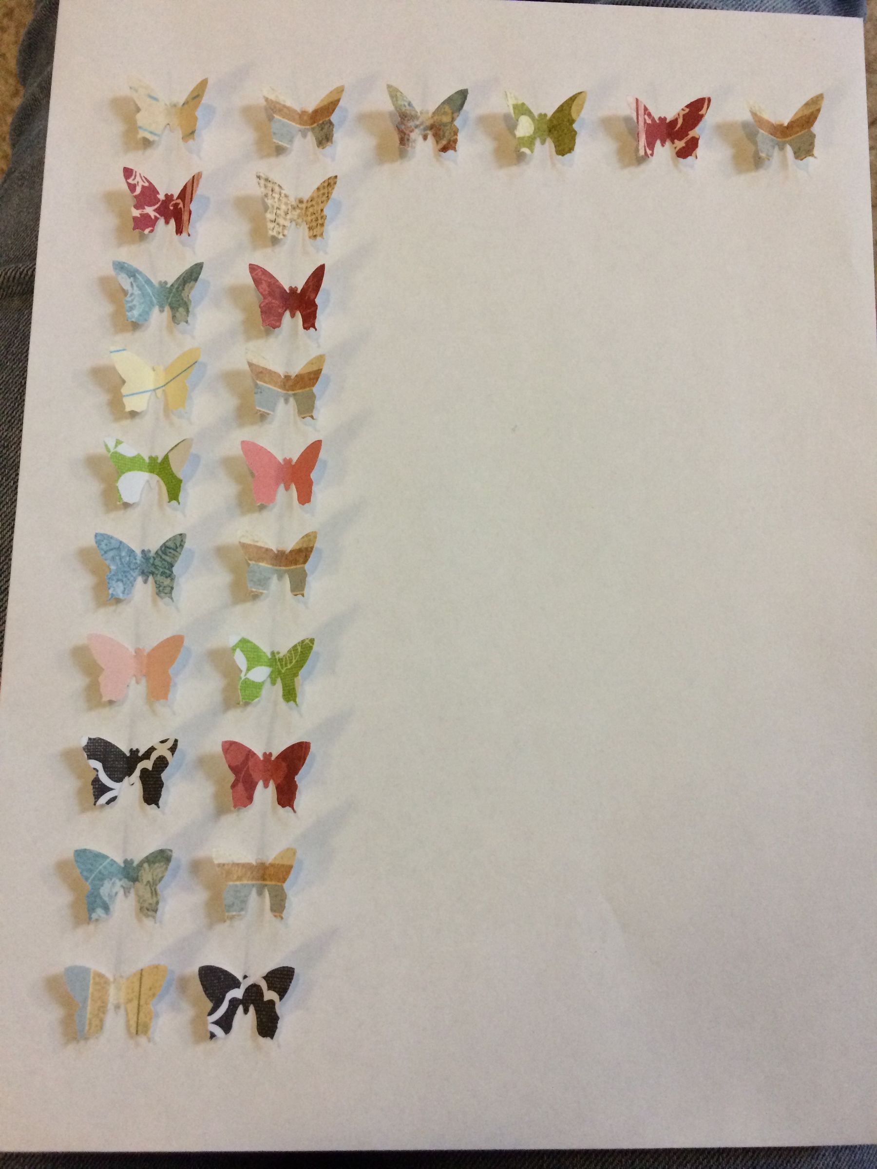 Paper Butterfly Wall Decor : 6 Steps (with Pictures) - Instructables