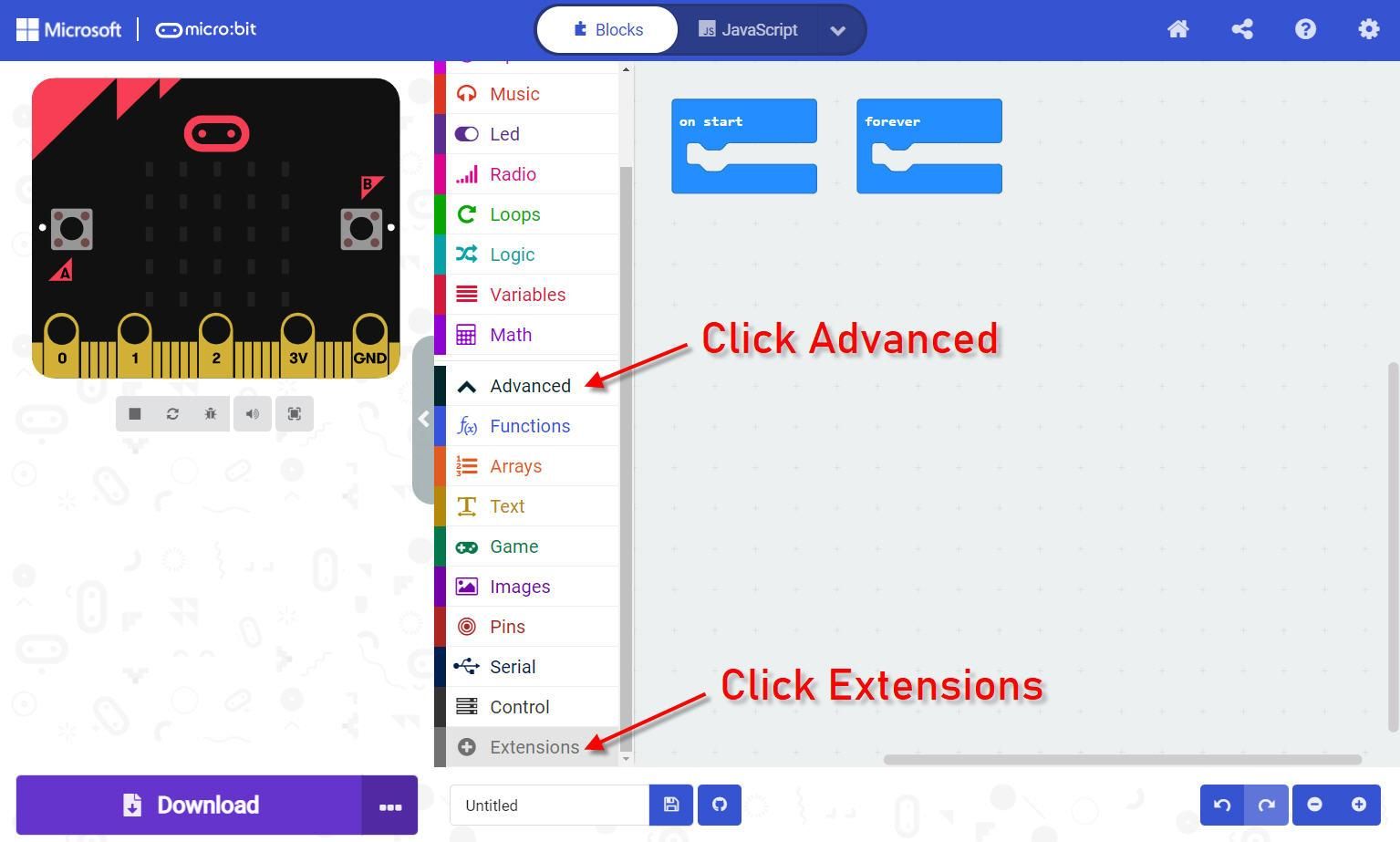 RGB LED Matrix Sketch (micro:bit Version) : 6 Steps (with Pictures ...