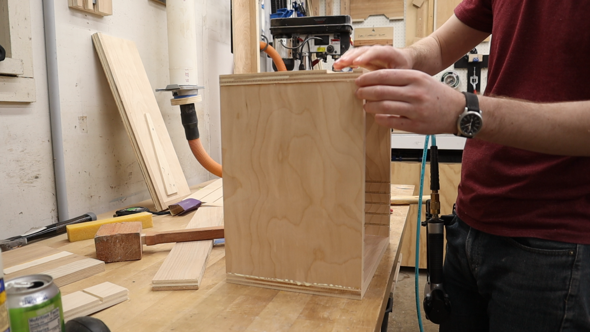 Shop Sanding Cabinet With Sanding Blocks! : 10 Steps (with Pictures ...