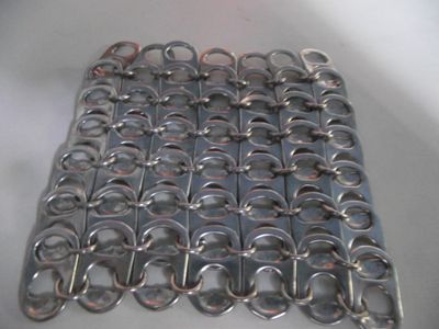 Soda Can (Pop-top) Chain Mail - TabScale Category : 8 Steps - Instructables