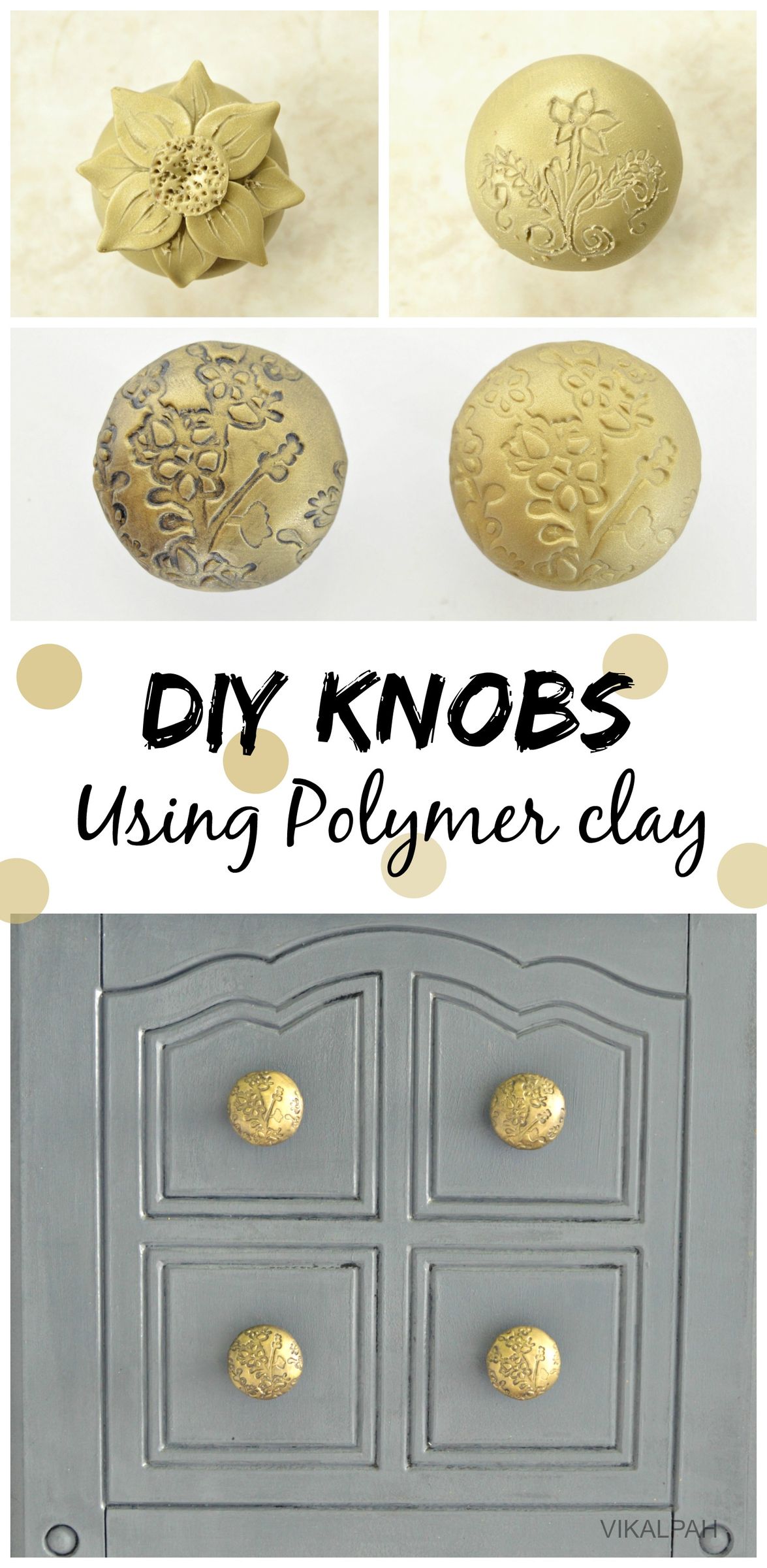 DIY Knobs Using Polymer Clay : 9 Steps (with Pictures) - Instructables