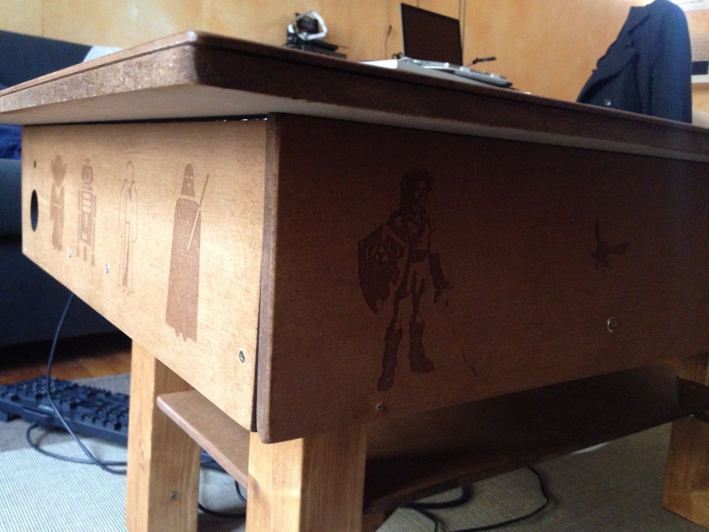 Touch Screen Coffee Table DIY With 32" TV and Low Cost CCD Sensor : 18 ...