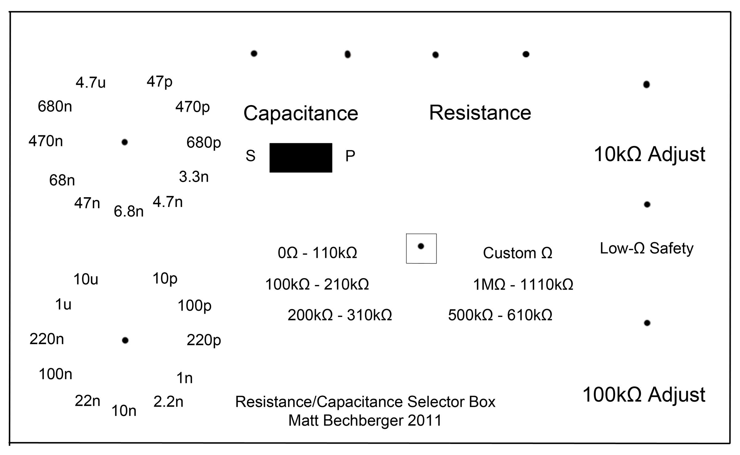 Build a Resistor/Capacitor Selection Box : 5 Steps (with Pictures) - Instructables