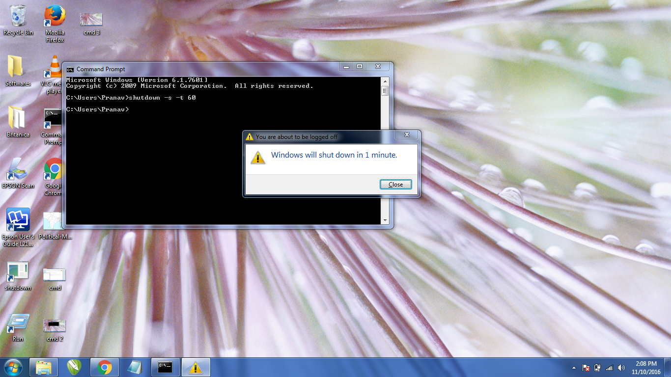 Shutdown Using Cmd : 3 Steps - Instructables