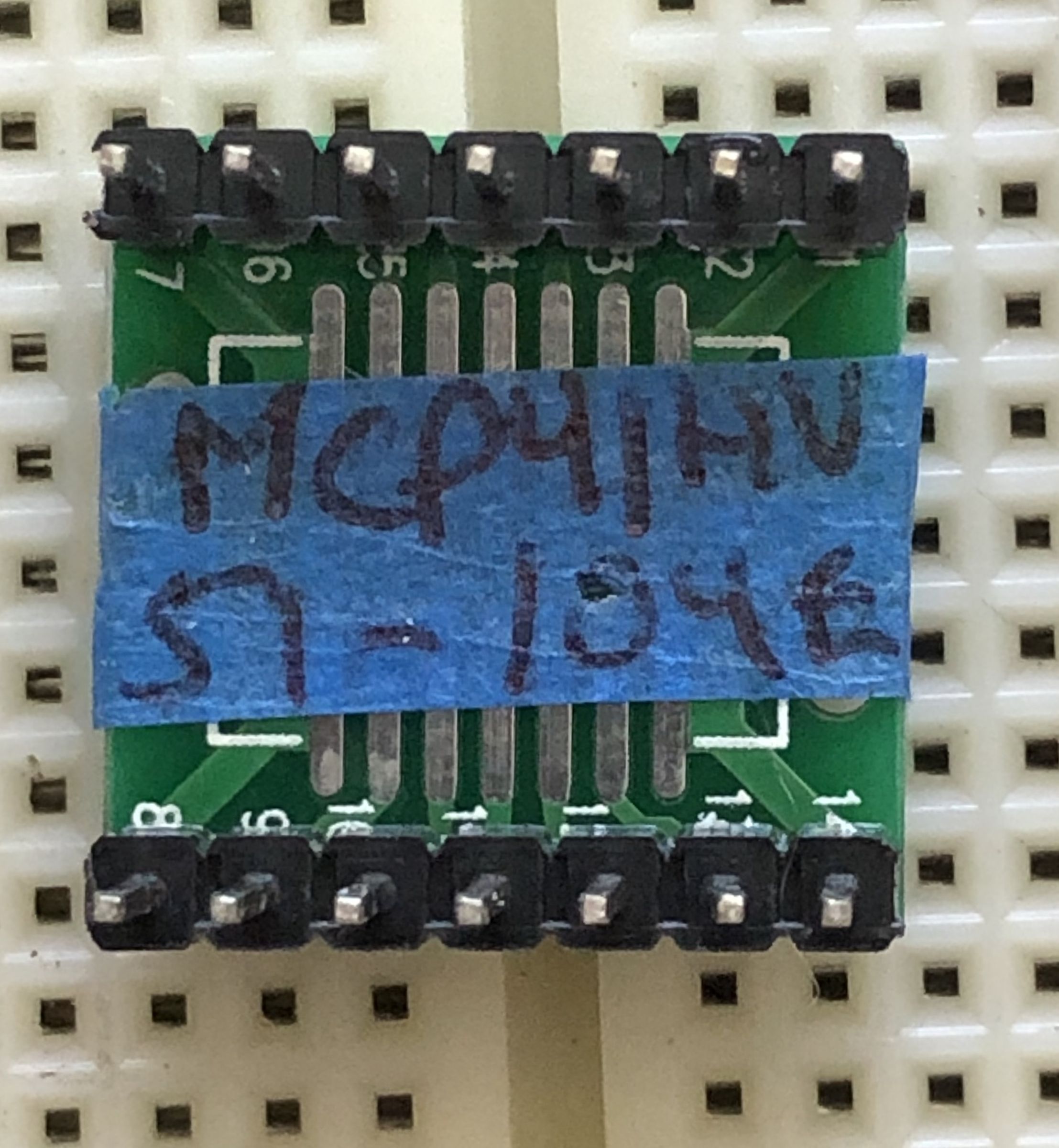 MCP41HVX1 Digital Potentiometer for Arduino : 10 Steps (with Pictures ...