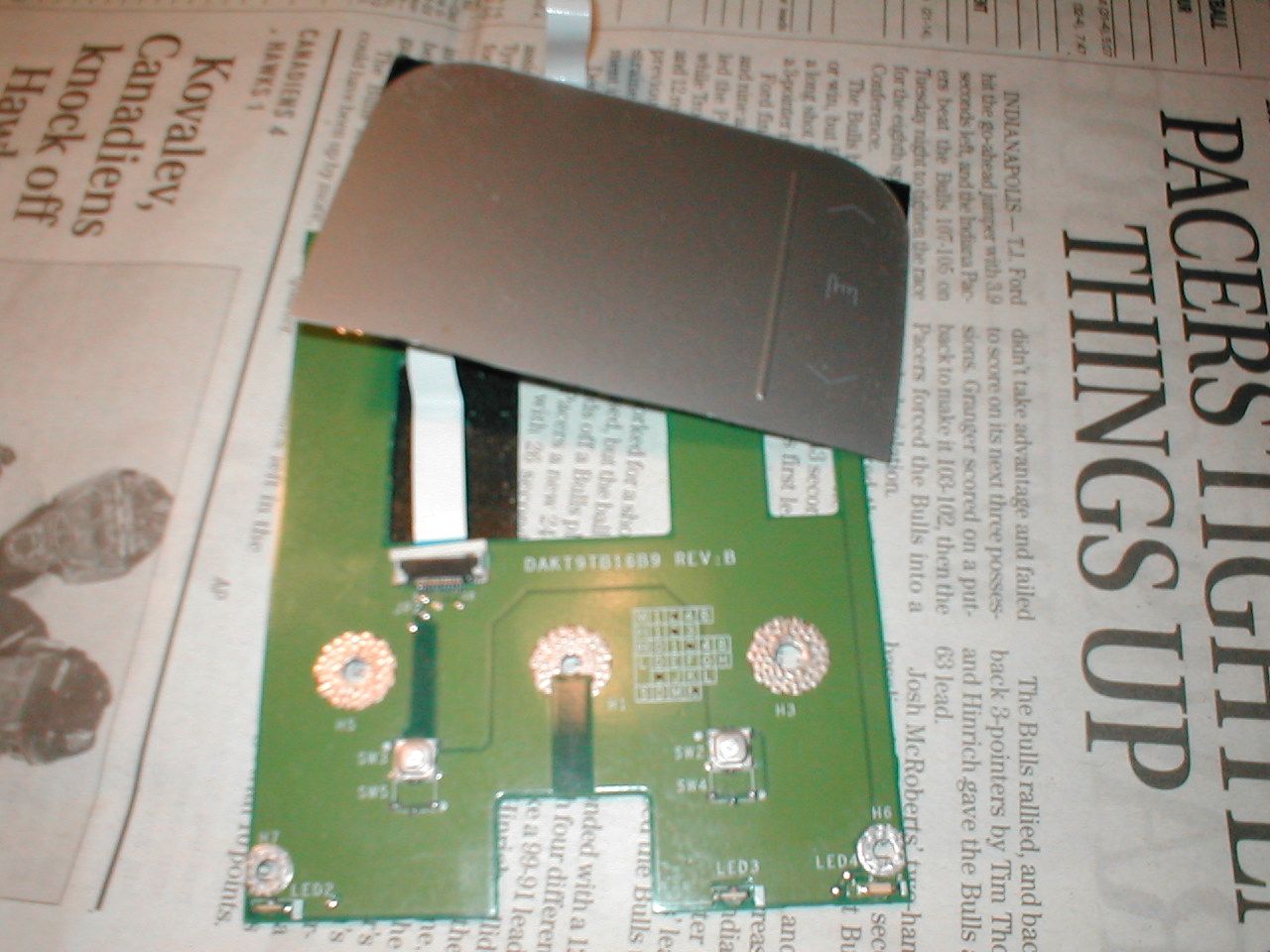 Turn a Trackpad From a Broken Laptop Into a PS/2 Mouse : 6 Steps ...