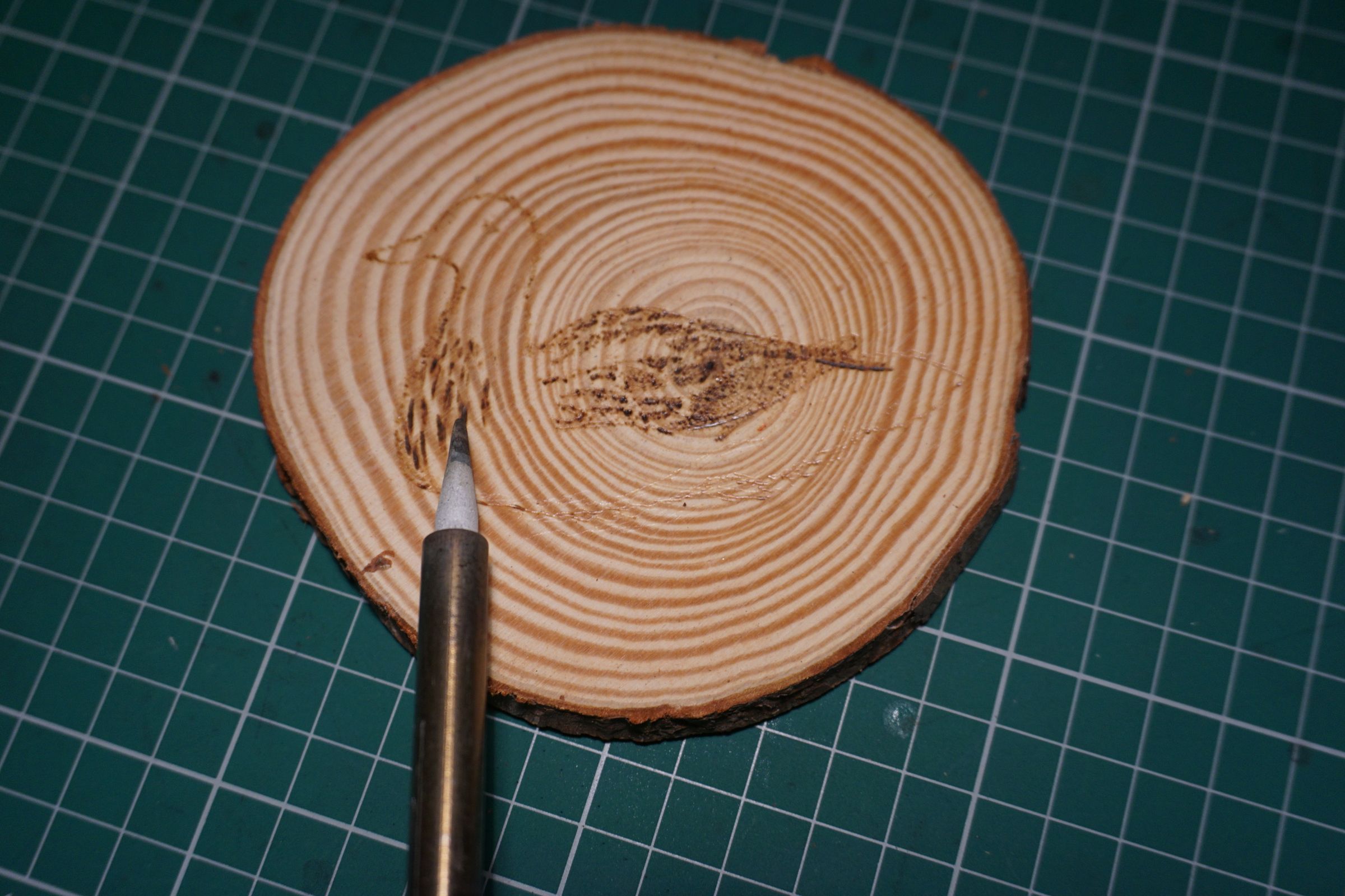 Pyrography Coasters Using a Soldering Iron : 7 Steps (with Pictures ...